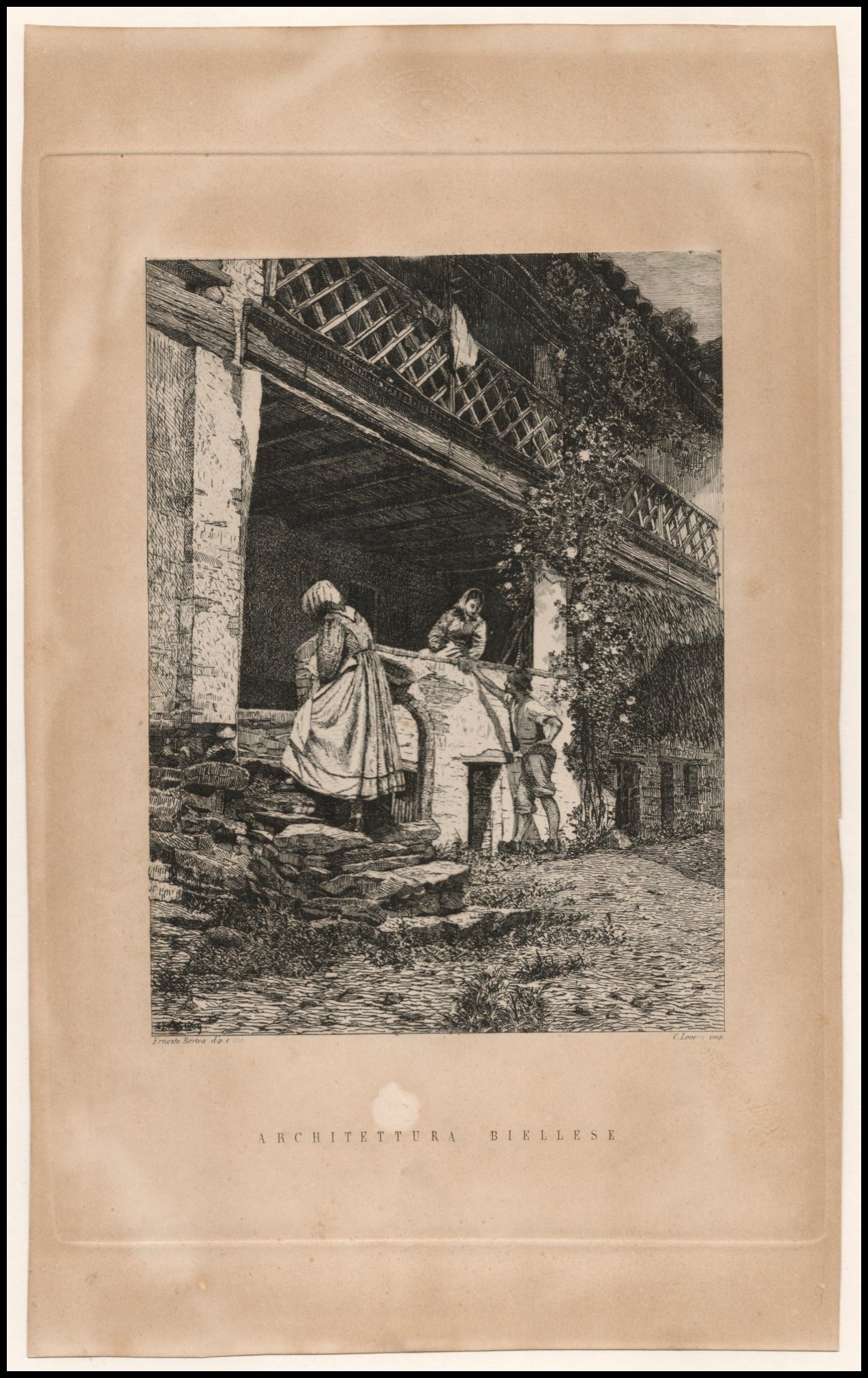 Ernesto Bertea (1836-1904), Architettura Biellese - Aukcja internetowa ...