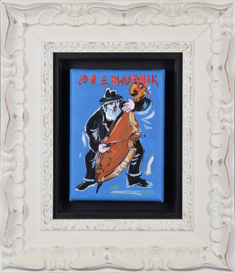 Edward DWURNIK (1943-2018), Kontrabasista, 2018 - Aukcja internetowa / Licytacja online - Cena ...