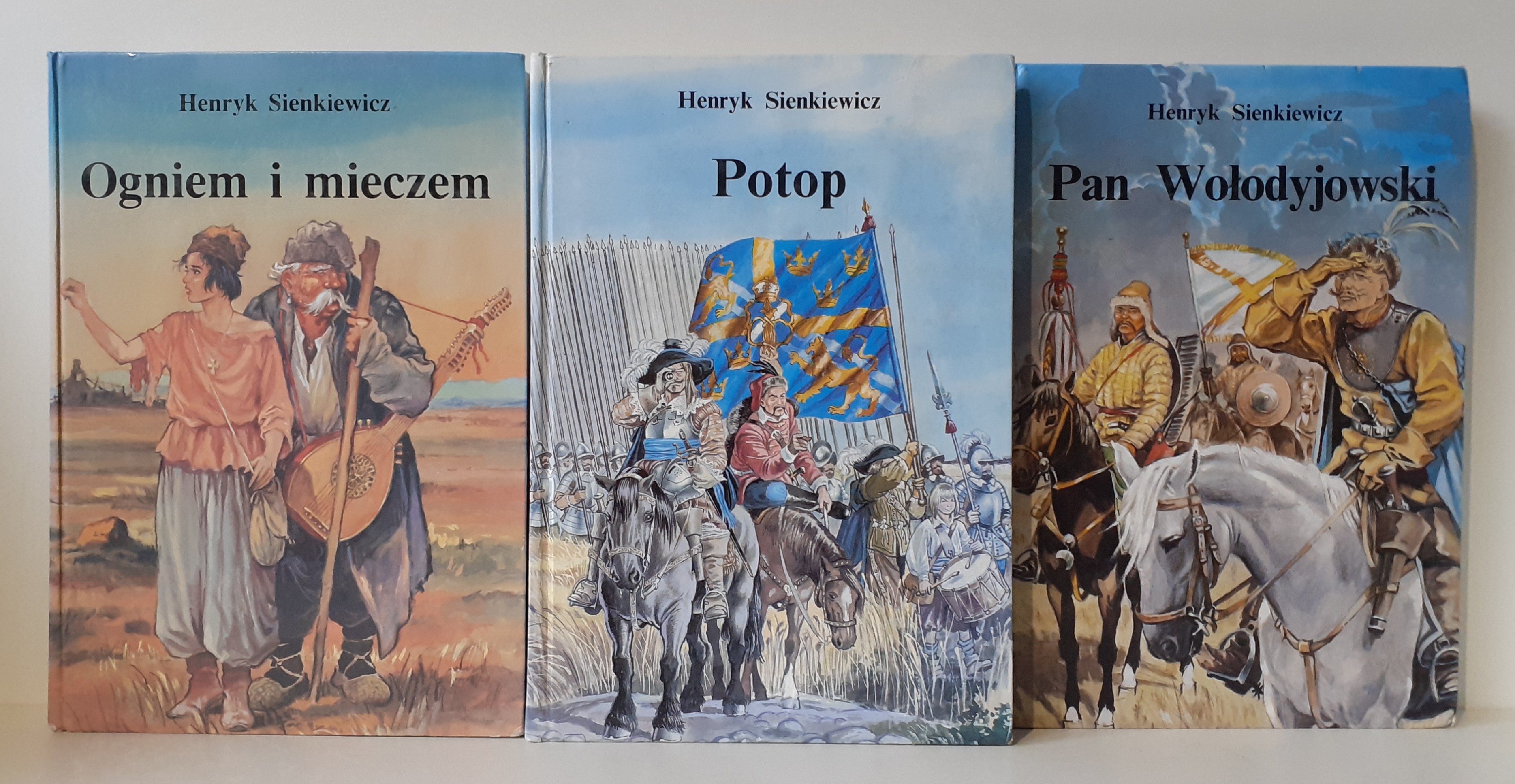 SIENKIEWICZ Henryk - TRYLOGIA Tom I-III - Aukcja internetowa ...