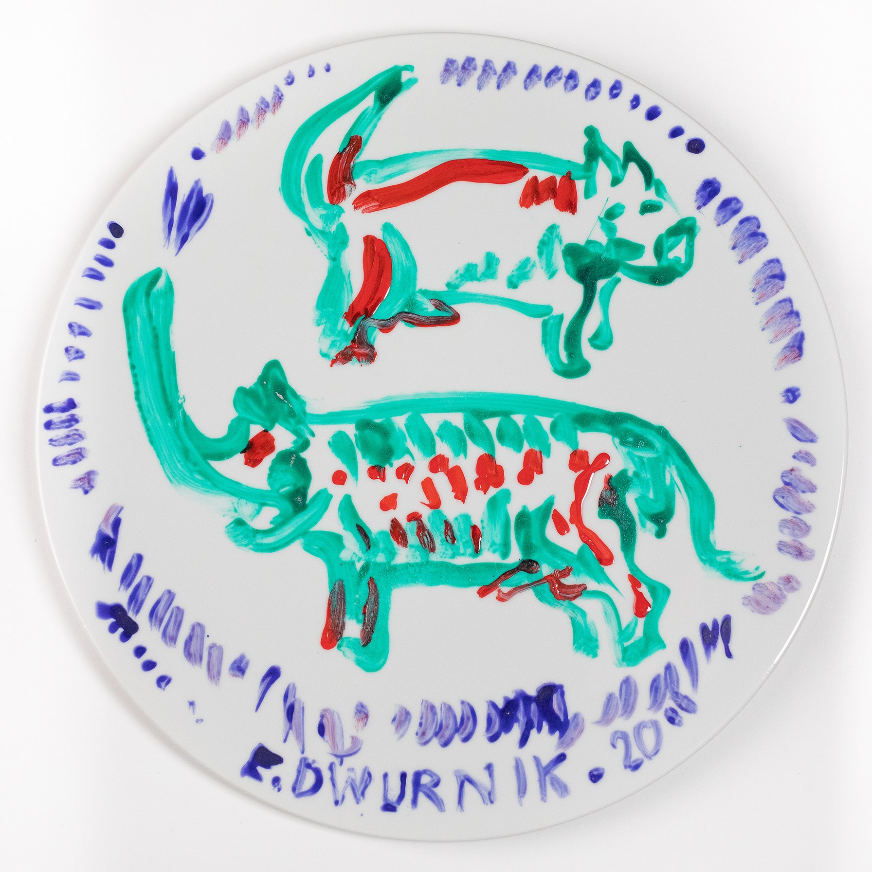 Edward Dwurnik (1943-2018), KOMPOZYCJA, 2011 - Aukcja internetowa / Licytacja online - Cena - OneBid