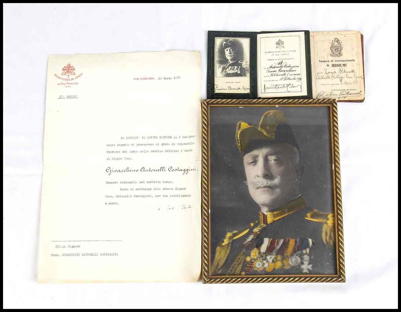 Cardinal Pacelli (Pope Pius XII), Antonelli Costaggini Gioacchino ...
