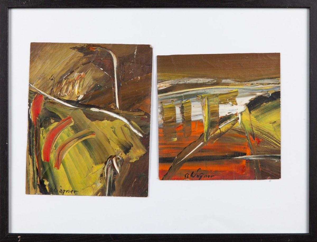 Jan WAGNER [Jan Aleksander SOĆKO] (1937-1988), Zestaw dwóch kompozycji ...