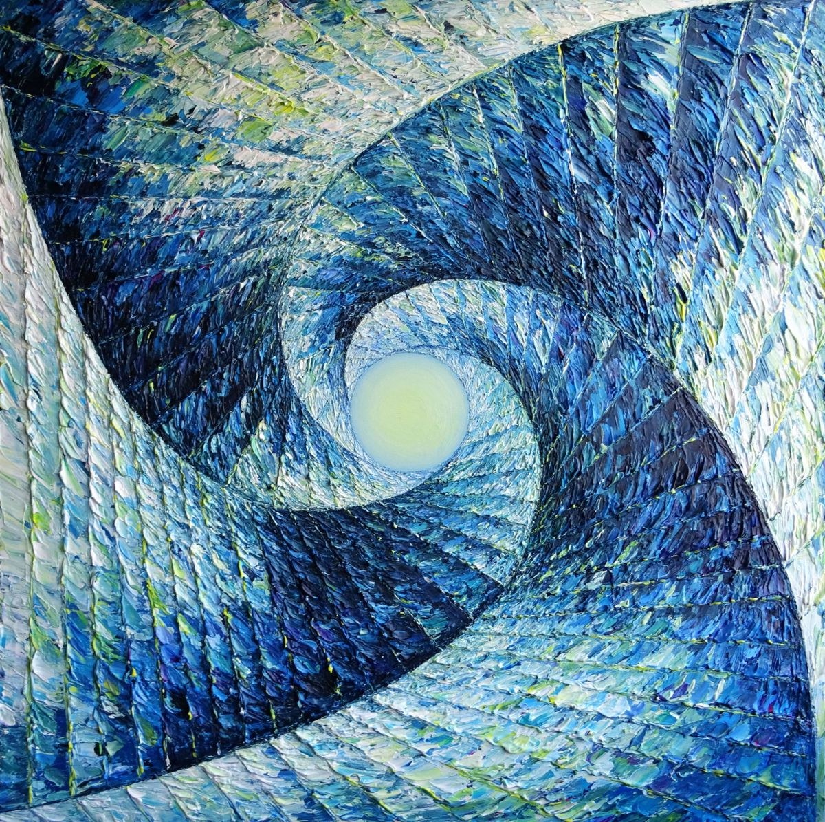 Magdalena Barczyk-Kurus, Optical z cyklu Geometria światła, 2022 r ...