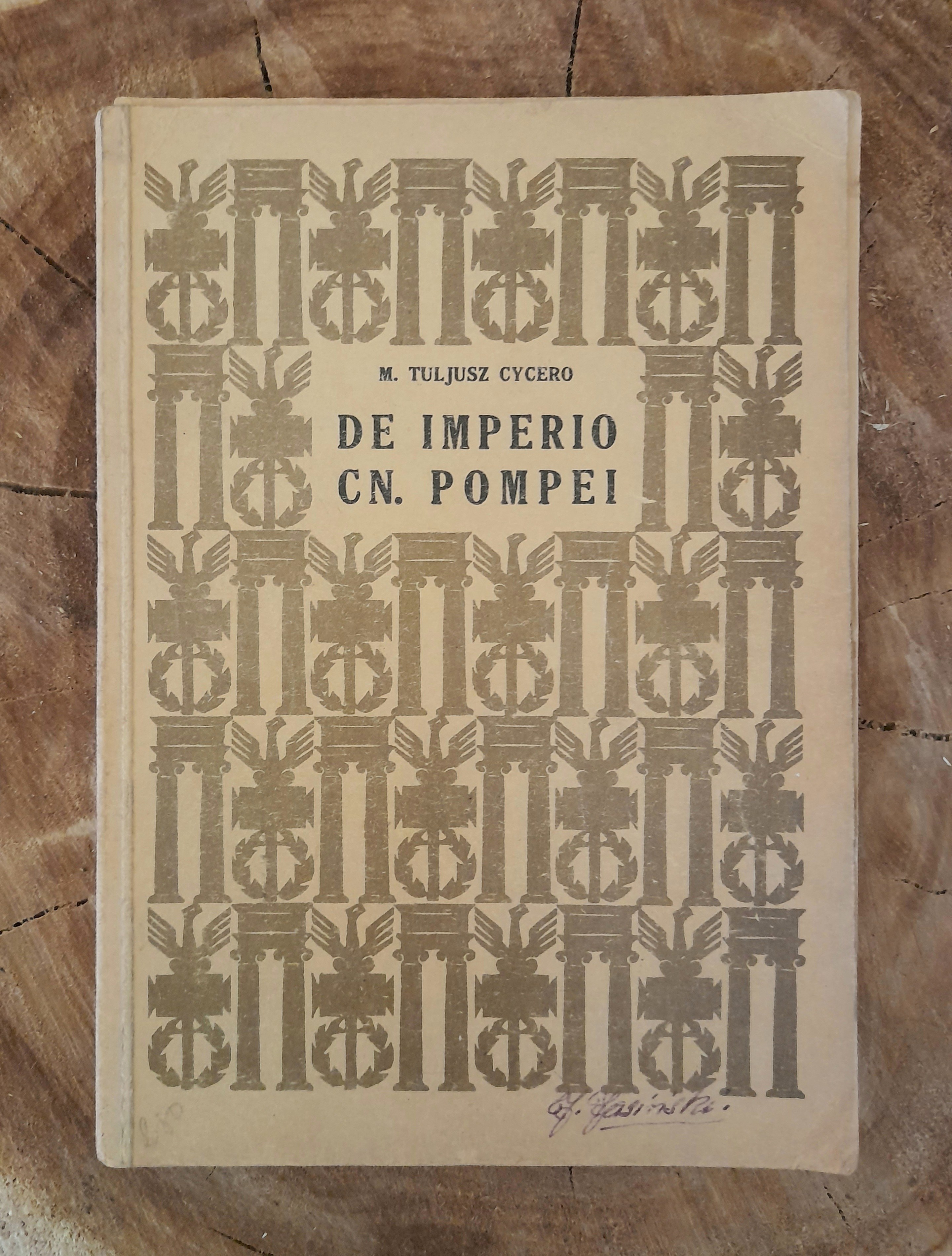 CICERO - De imperio cn. Pompei (On the extraordinary military power of ...