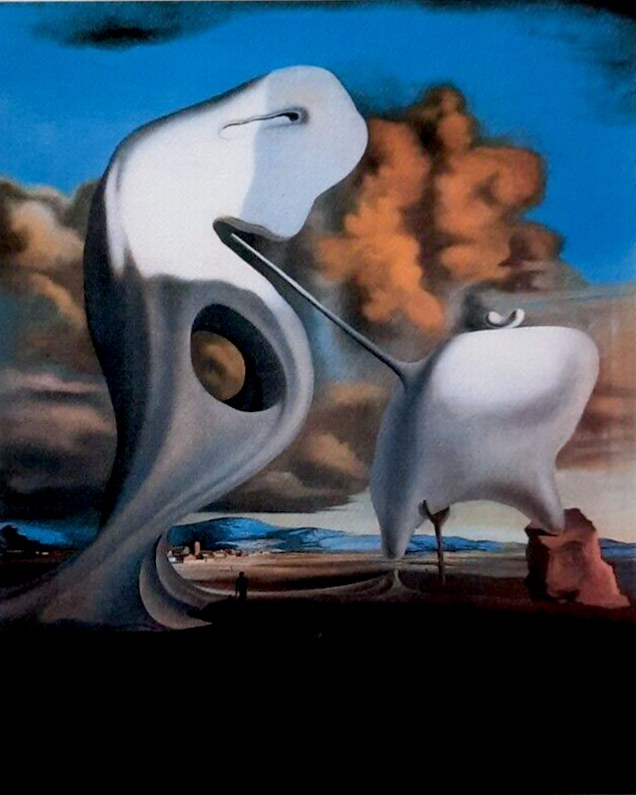 Salvador Dali (1904-1989), Millet's Architectural Angel of the Lord ...