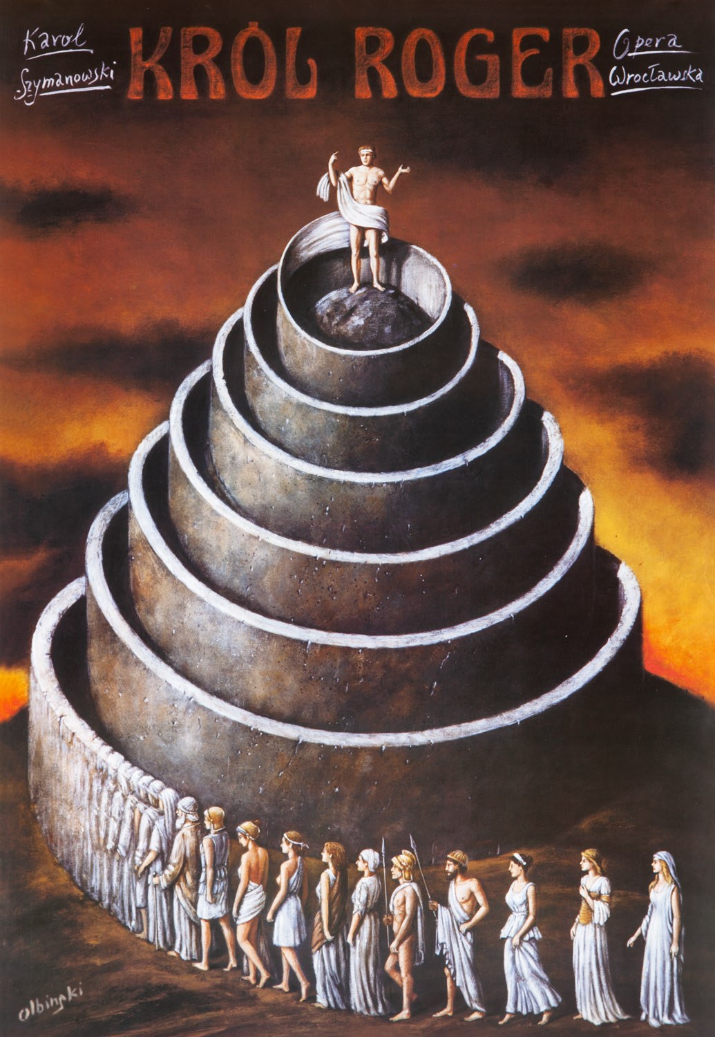 Król Roger. Opera Wrocławska - proj. Rafał OLBIŃSKI (ur. 1943), 2007 ...