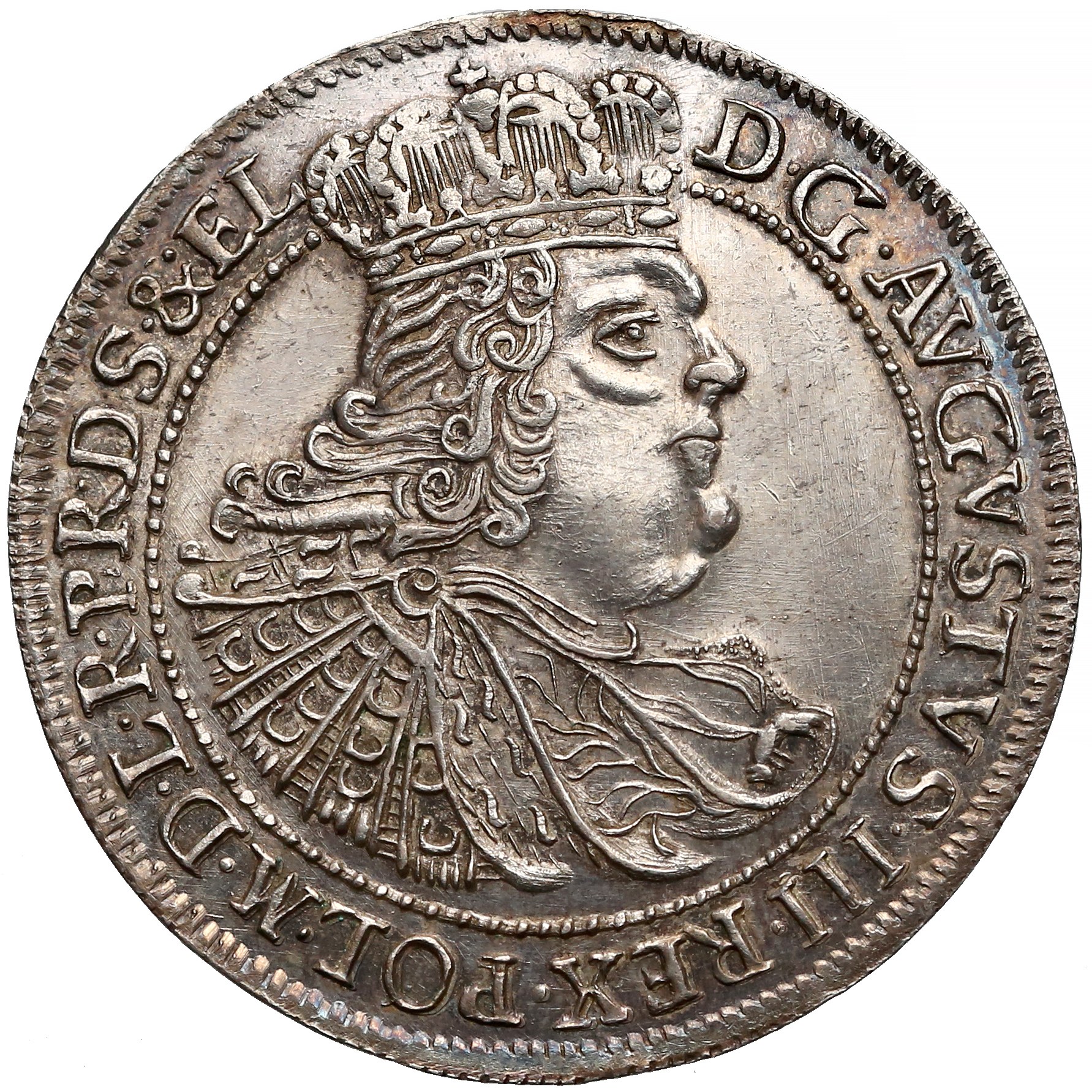 August III Sas, Ort Gdańsk 1758 - pierwszy - RZADKOŚĆ - Aukcja ...