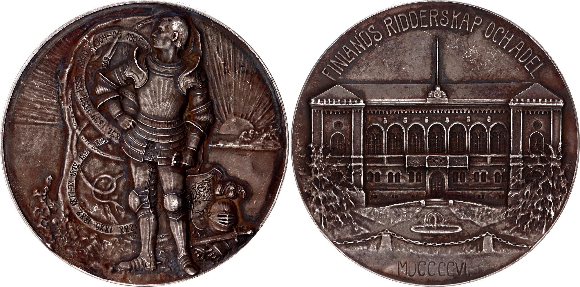 Finland Silver Medal "In Honor of Finland's Parliament and the ...