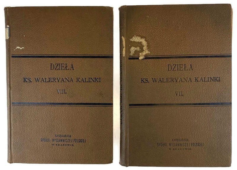 Ks. Waleryan Kalinka, Dzieła Ks. Waleryana Kalinki Tom VII i VIII. Sejm ...