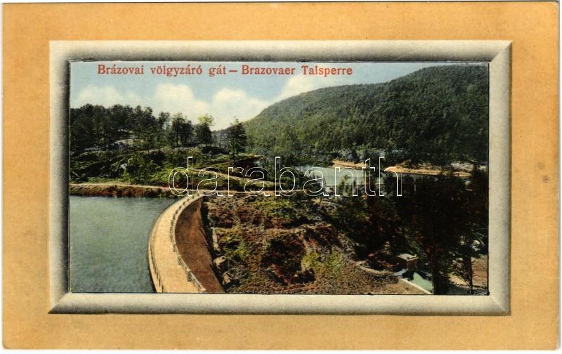 Brázova, Breazova; Völgyzáró gát. Weisz Adolf (Reiscabánya) kiadása ...