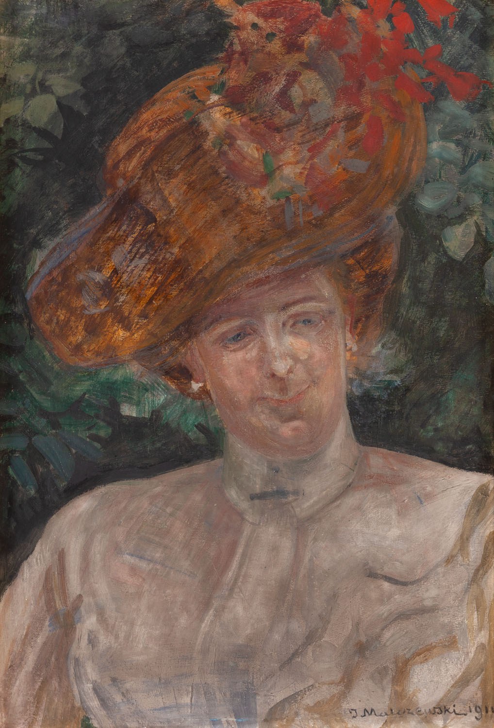 Jacek Malczewski (1854 Radom - 1929 Kraków), Portret Franciszki ...