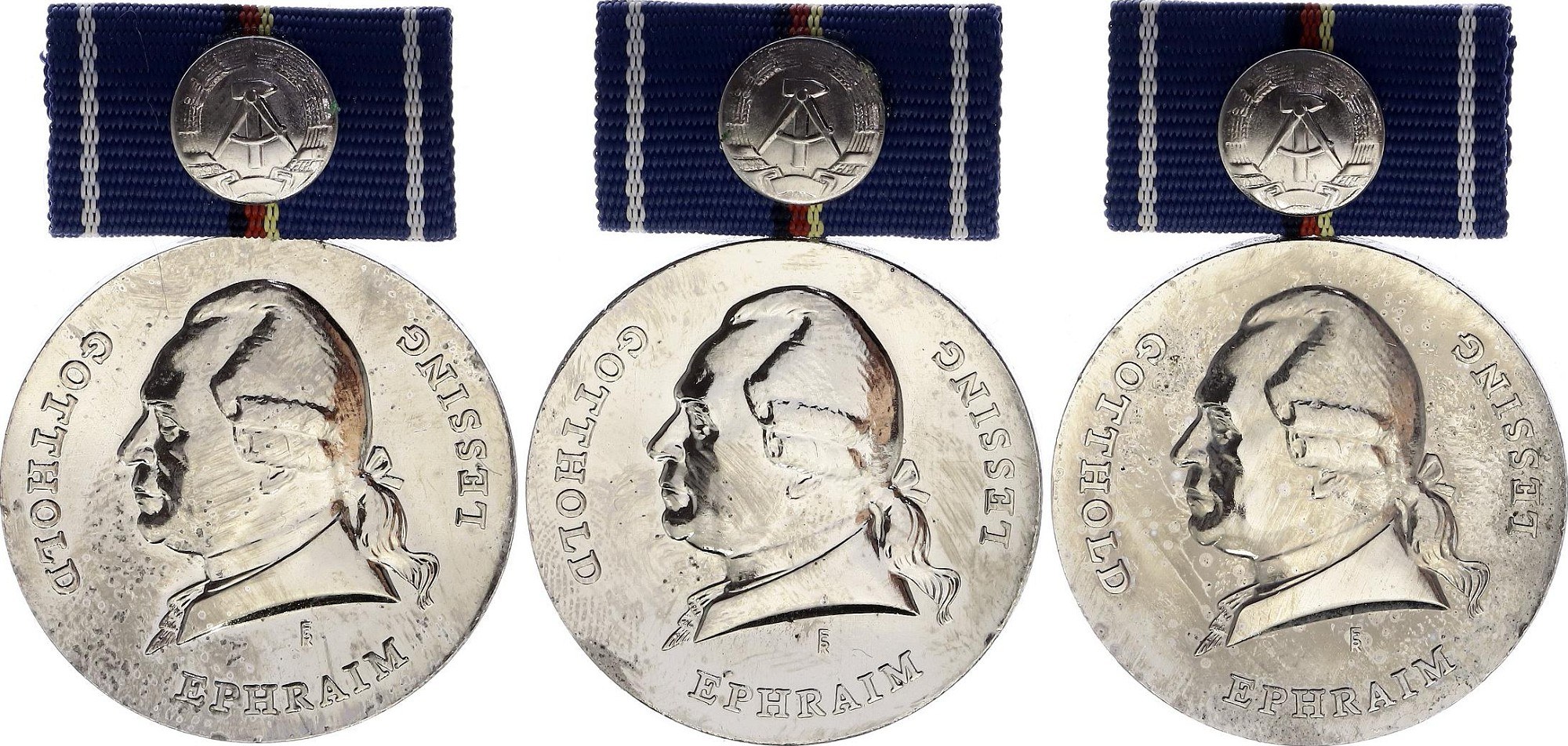 Germany - DDR Lessing Medal 1950 - 1990 - Aukcja internetowa ...