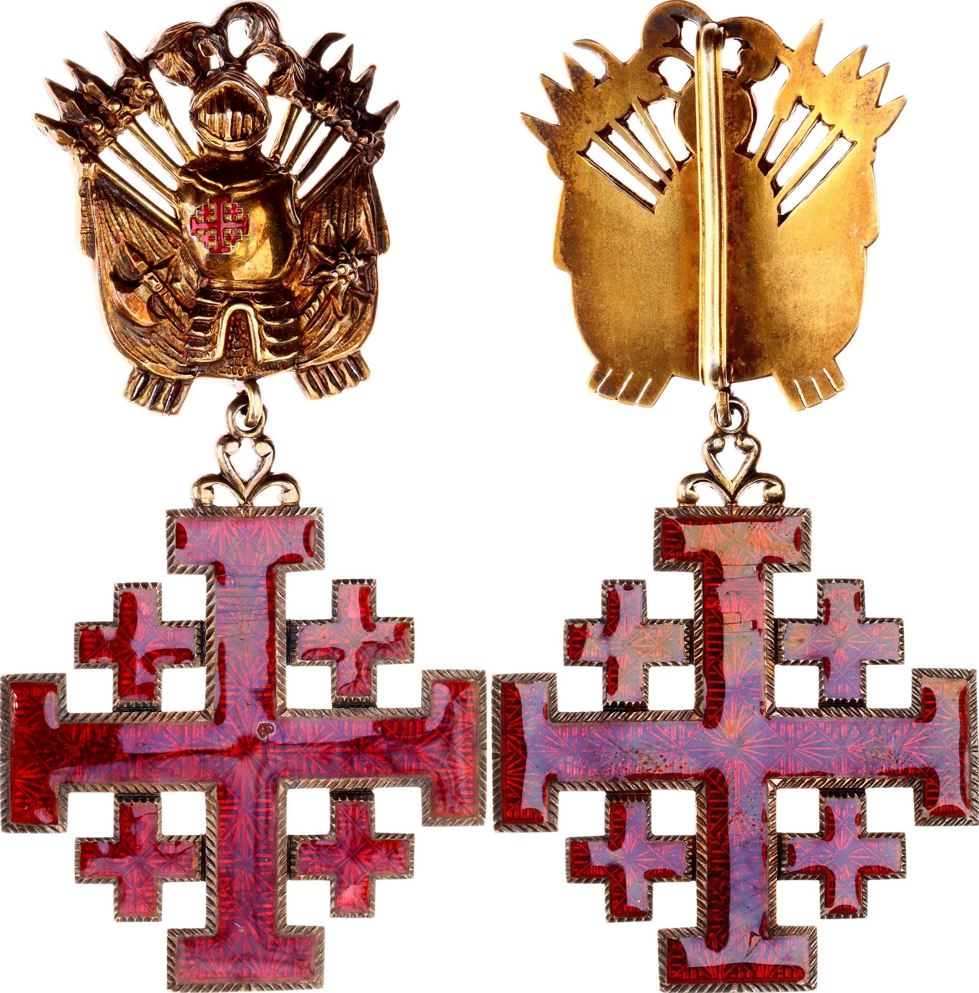 Vatican Order of the Holy Sepulchre Grand Cross Badge 1907 - 1967 ...