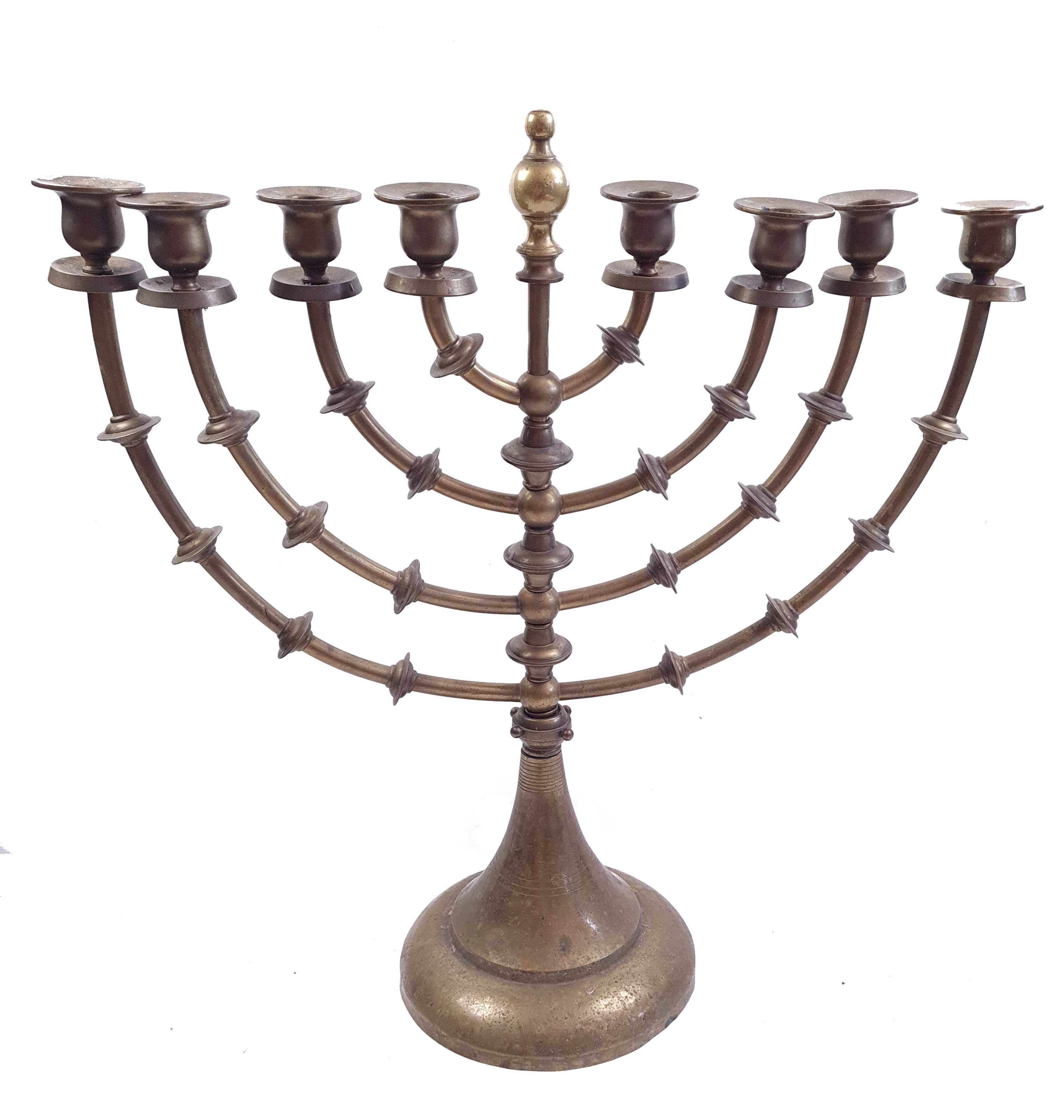 Chanukowa menora [XIXw ?] - Aukcja internetowa / Licytacja online ...