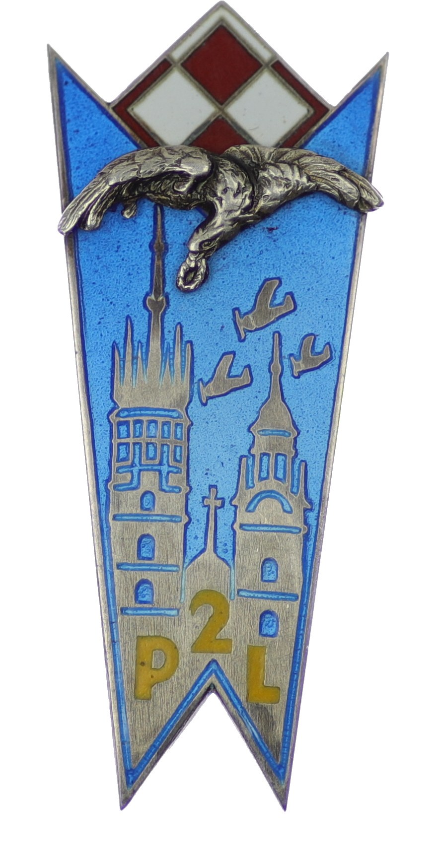 Polska, II RP, Odznaka 2 Pułk Lotniczy - Aukcja internetowa / Licytacja ...