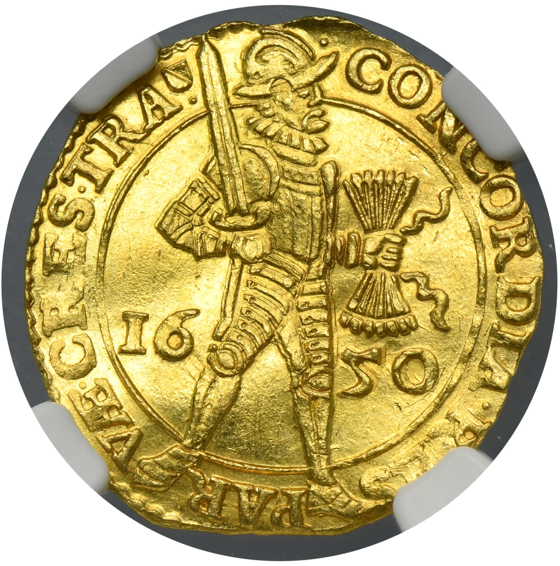 Niderlandy, Prowincja Utrecht, Dukat 1650 - NGC MS62 - Aukcja ...