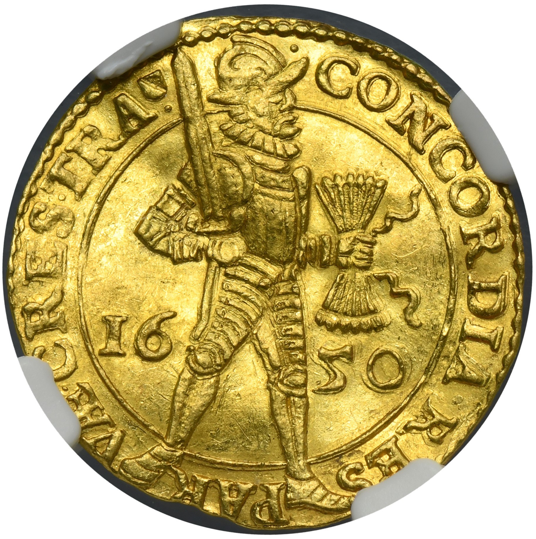 Niderlandy, Prowincja Utrecht, Dukat 1650 - NGC UNC DETAILS - Aukcja ...