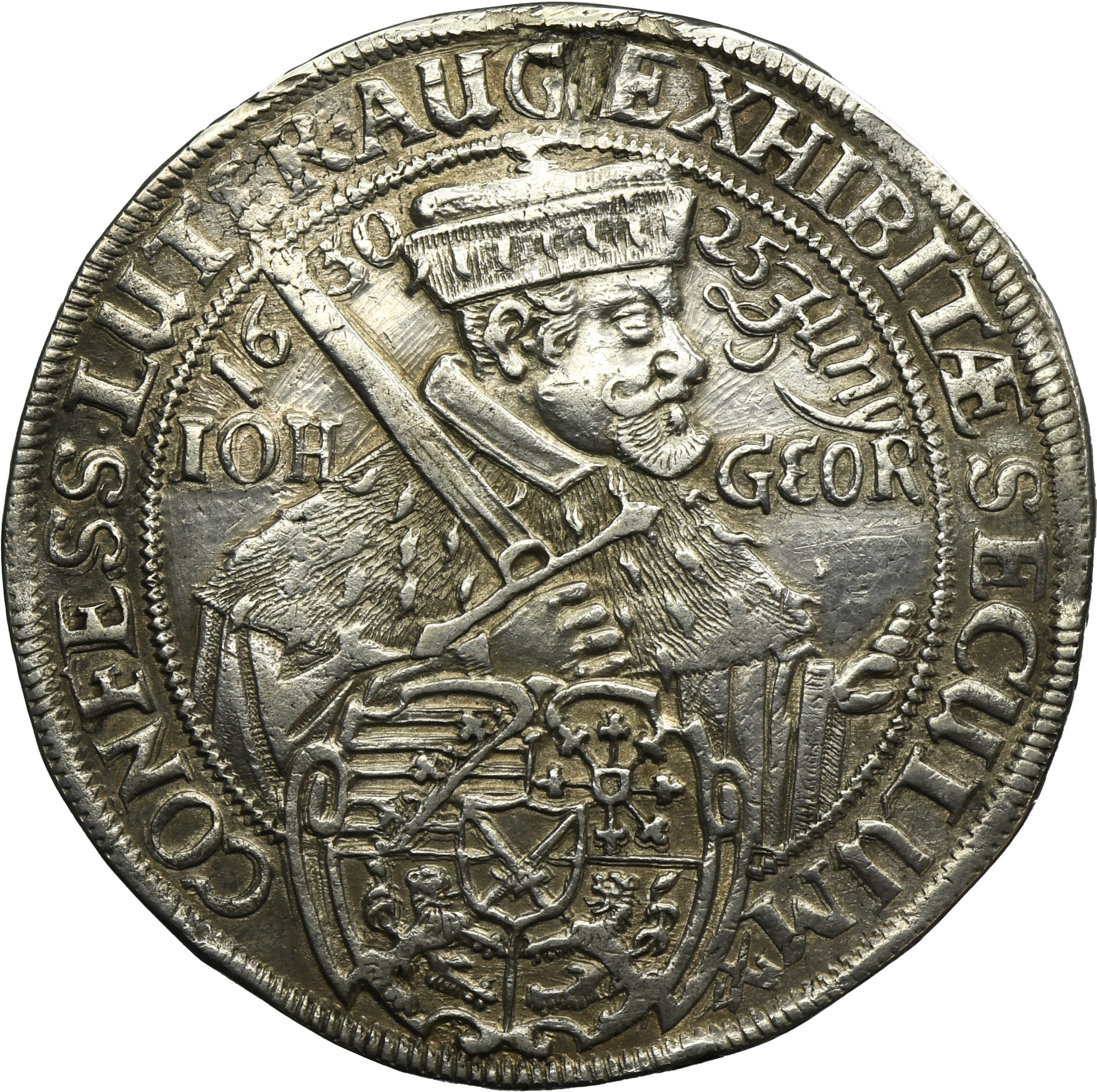 Germany, Electorate of Saxony, Johann Georg I, Thaler Dresden 1630 ...