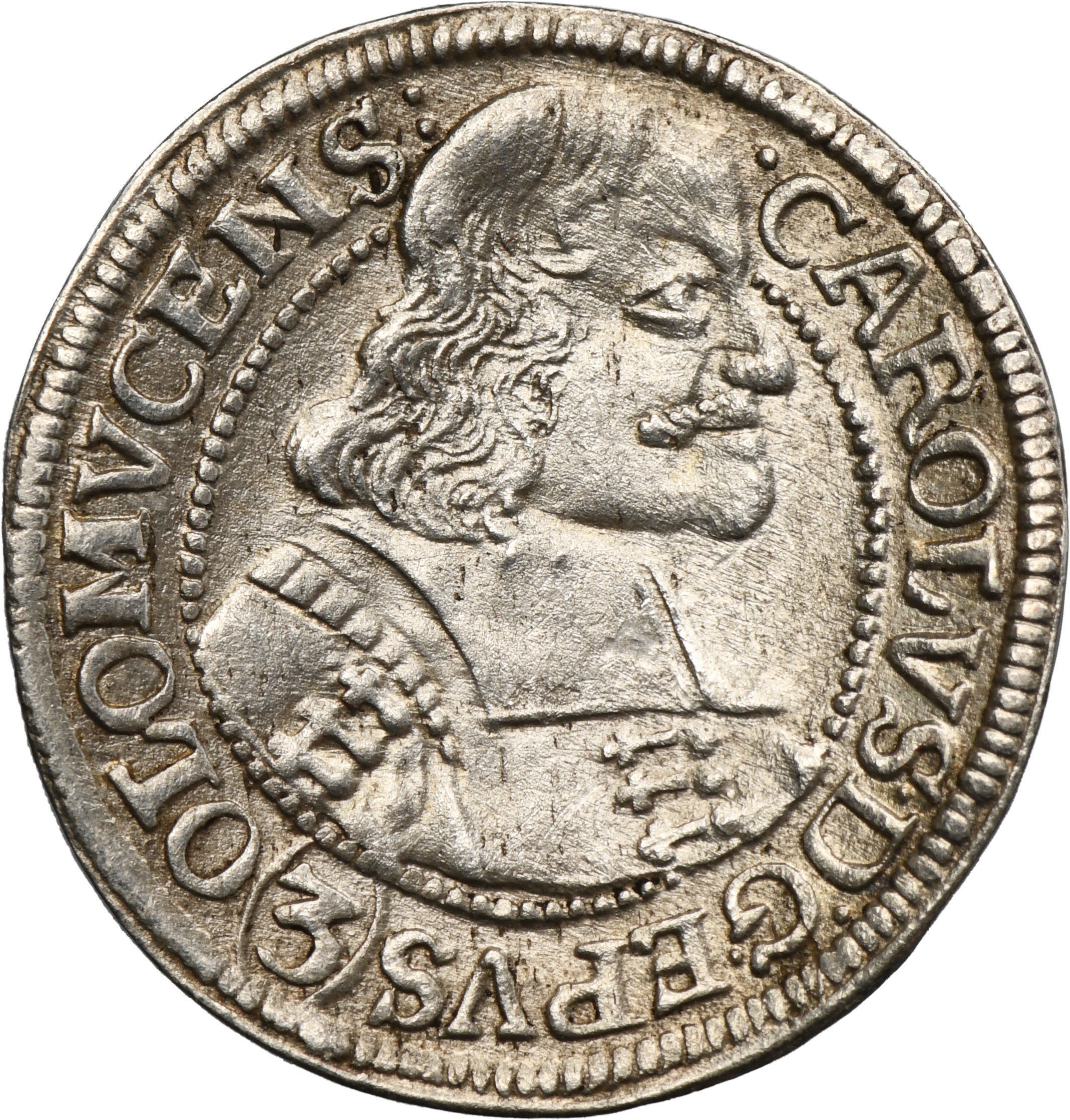 Austria, Biskupstwo Ołomuńca, Karol II von Liechtenstein, 3 Krajcary ...