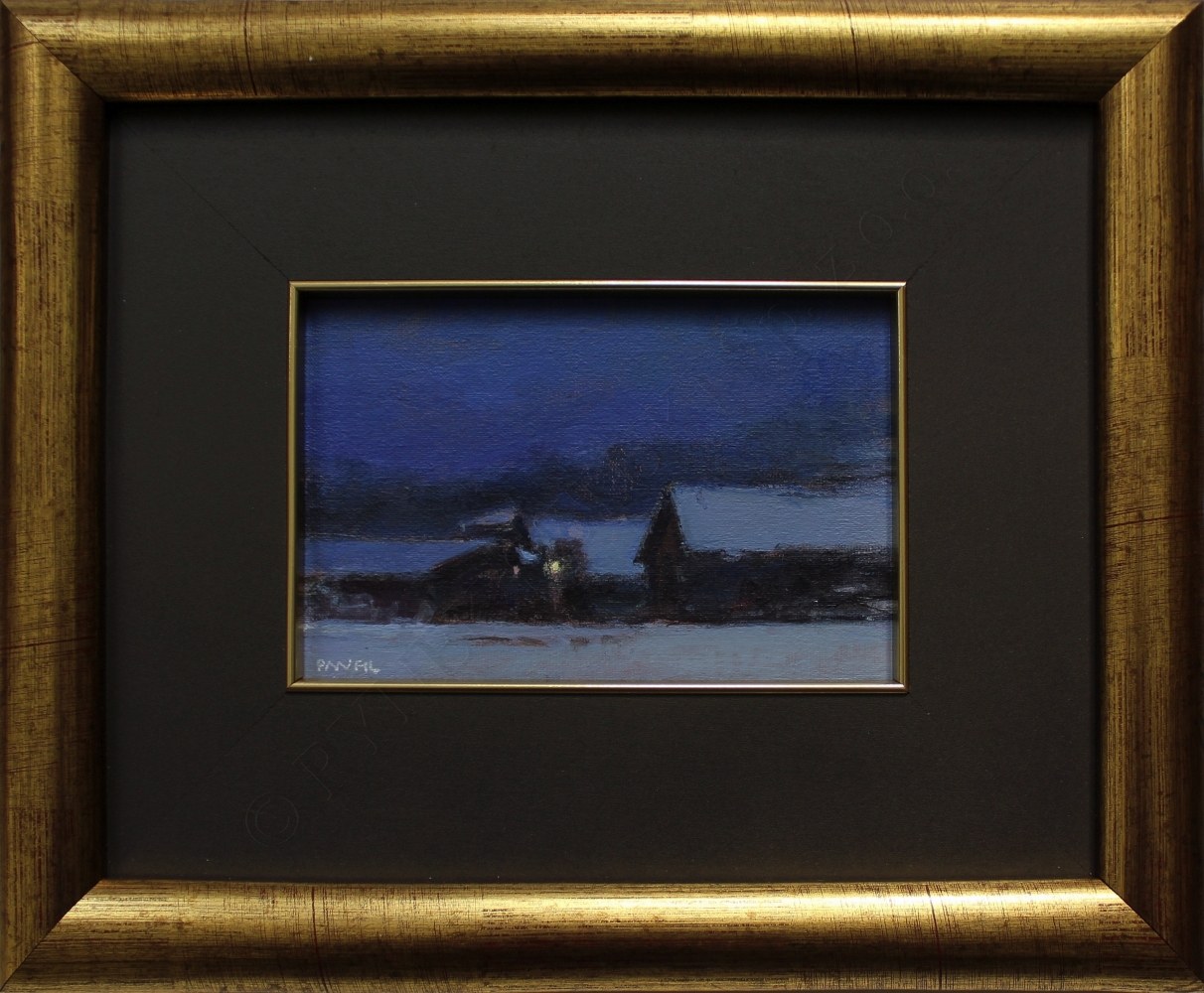 Józef Panfil, Motyw z Kuznocina [Nokturn] - Aukcja internetowa ...