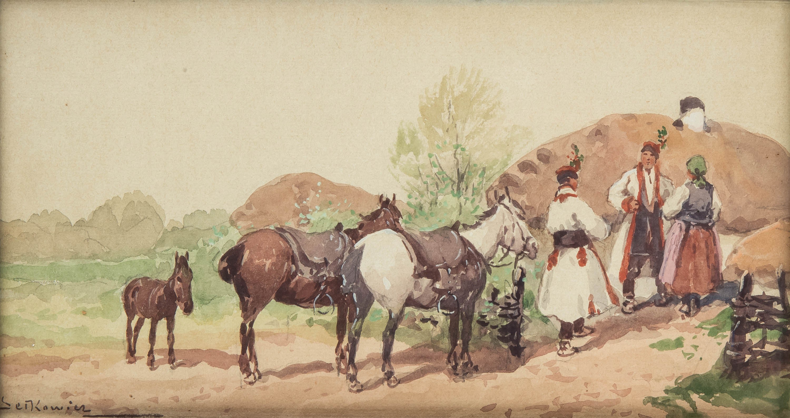 Adam Setkowicz (1875 Kraków - 1945 tamże), Adam Setkowicz | Spotkanie ...