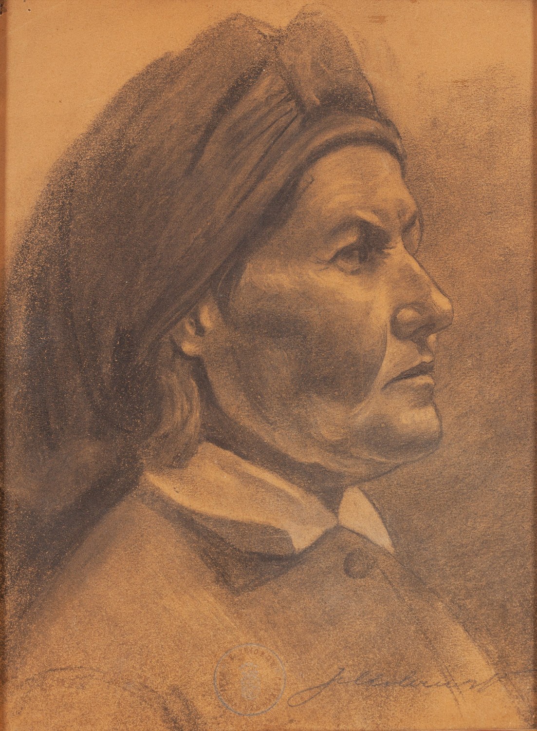 Jacek Malczewski (1854 Radom - 1929 Kraków), Portret chłopki - Aukcja ...