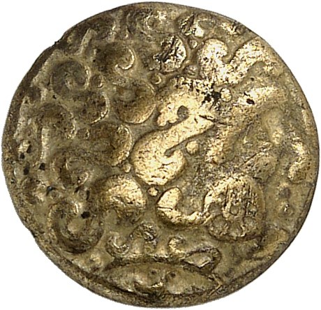 Calètes. Quart de statère à la roue, "type nord-armoricain", Classe I ...