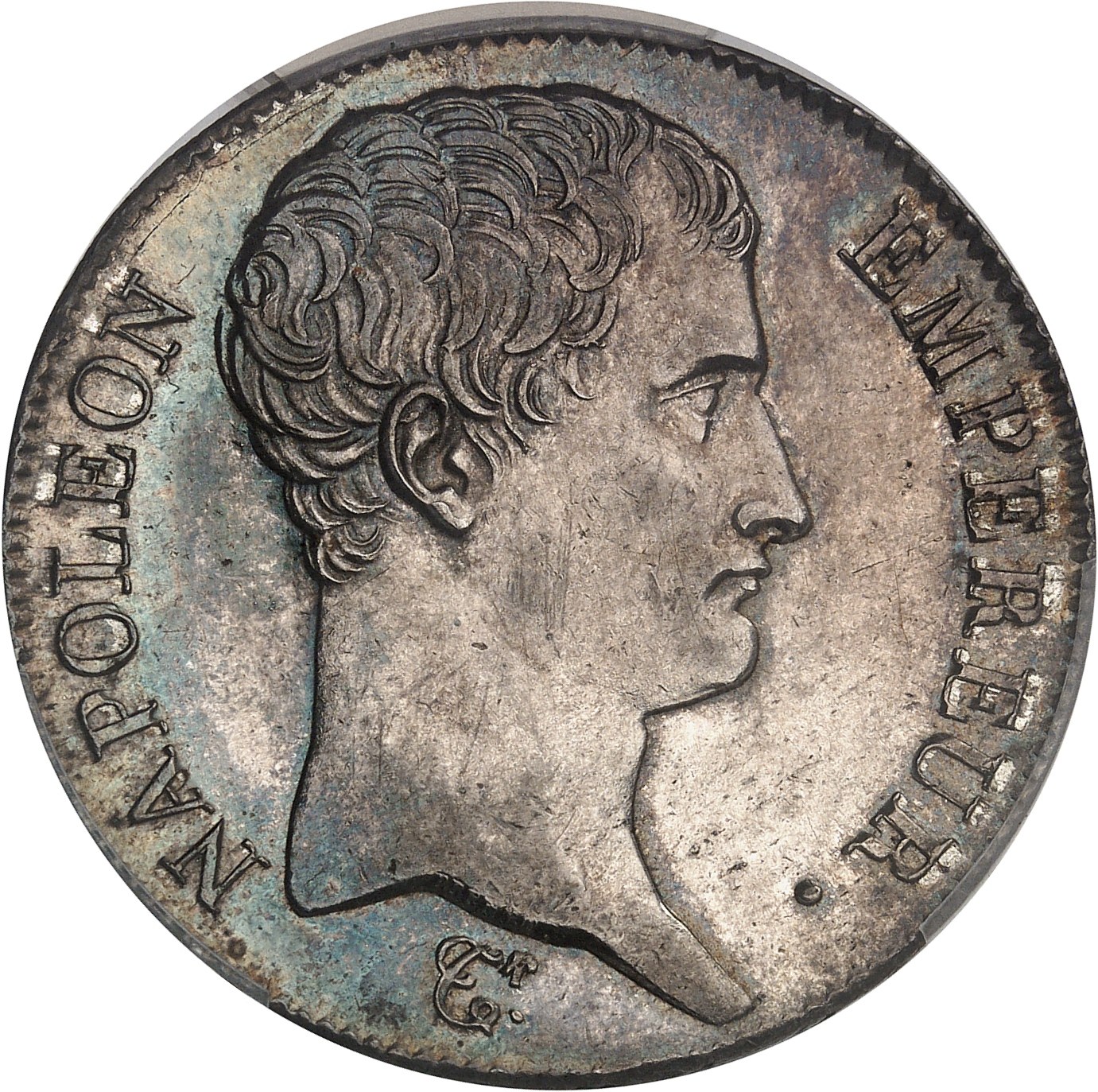 Premier Empire / Napoléon Ier (1804-1814). 5 francs tête nue ...