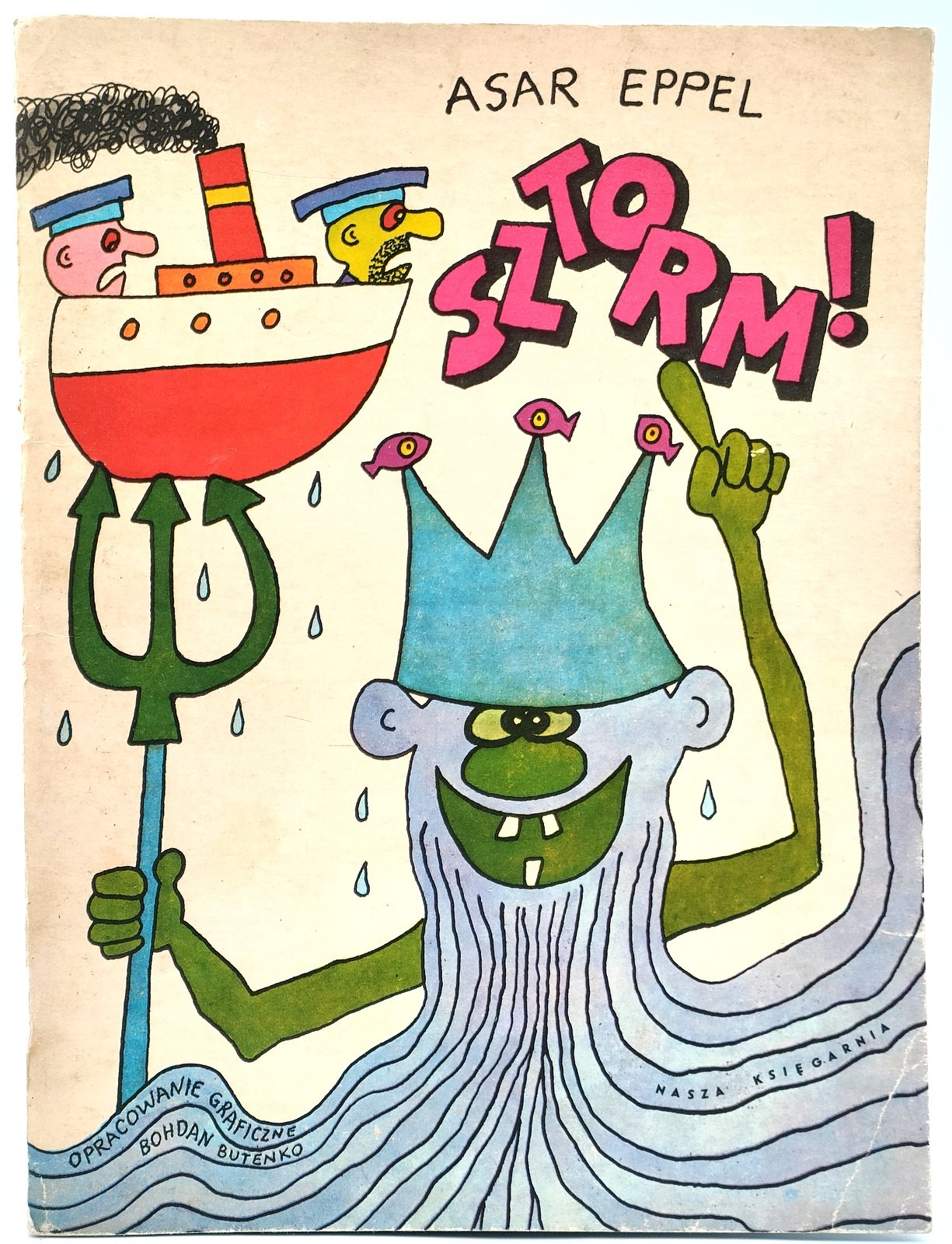 Eppel Asar - SZTORM! - il. Butenko - Wydanie Pierwsze - Aukcja ...