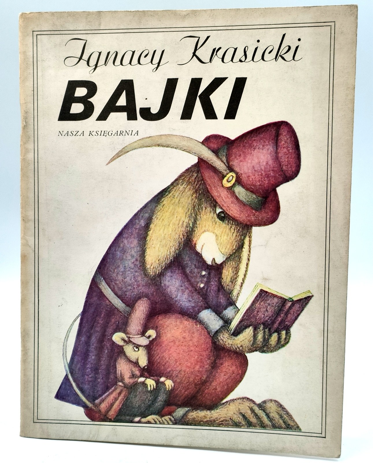 Krasicki I.- Bajki - il. Borowski, Wydanie Pierwsze, Warszawa 1983 ...