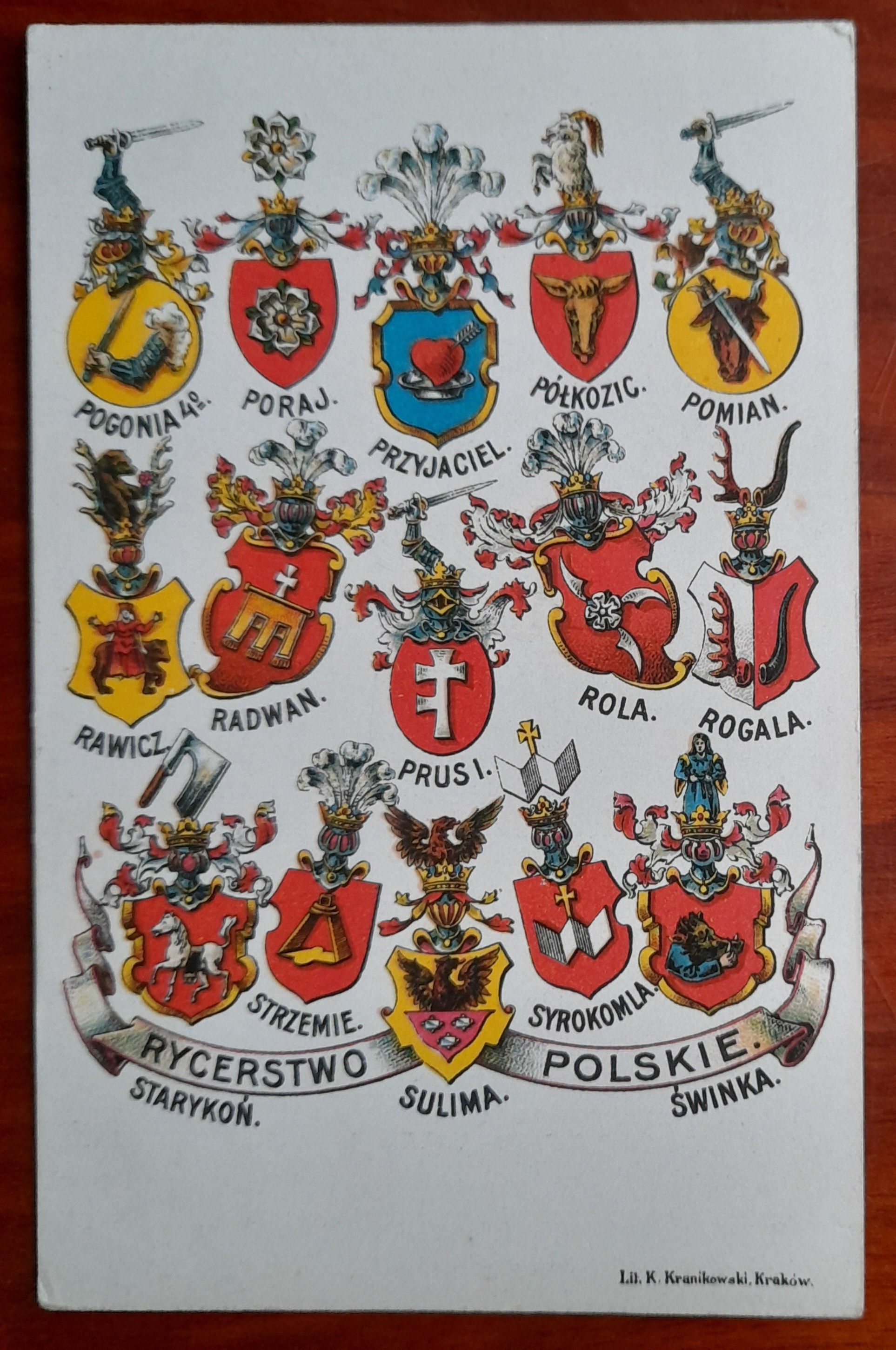 Herby rycerstwa polskiego - Aukcja internetowa / Licytacja online ...