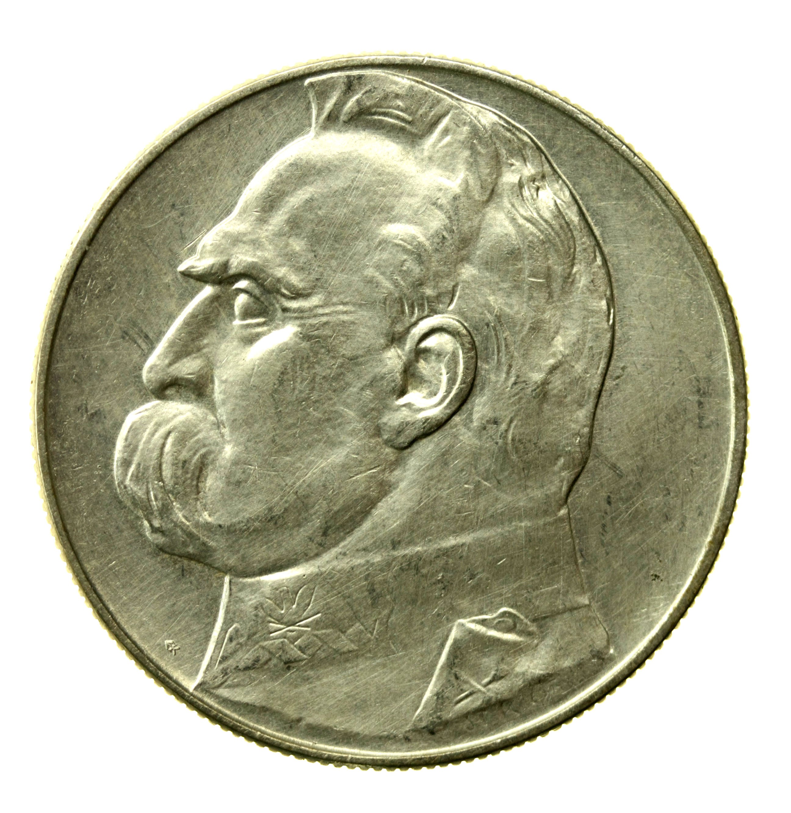 II RP, 10 złotych 1936 Piłsudski (815) - Aukcja internetowa / Licytacja online - Cena - OneBid