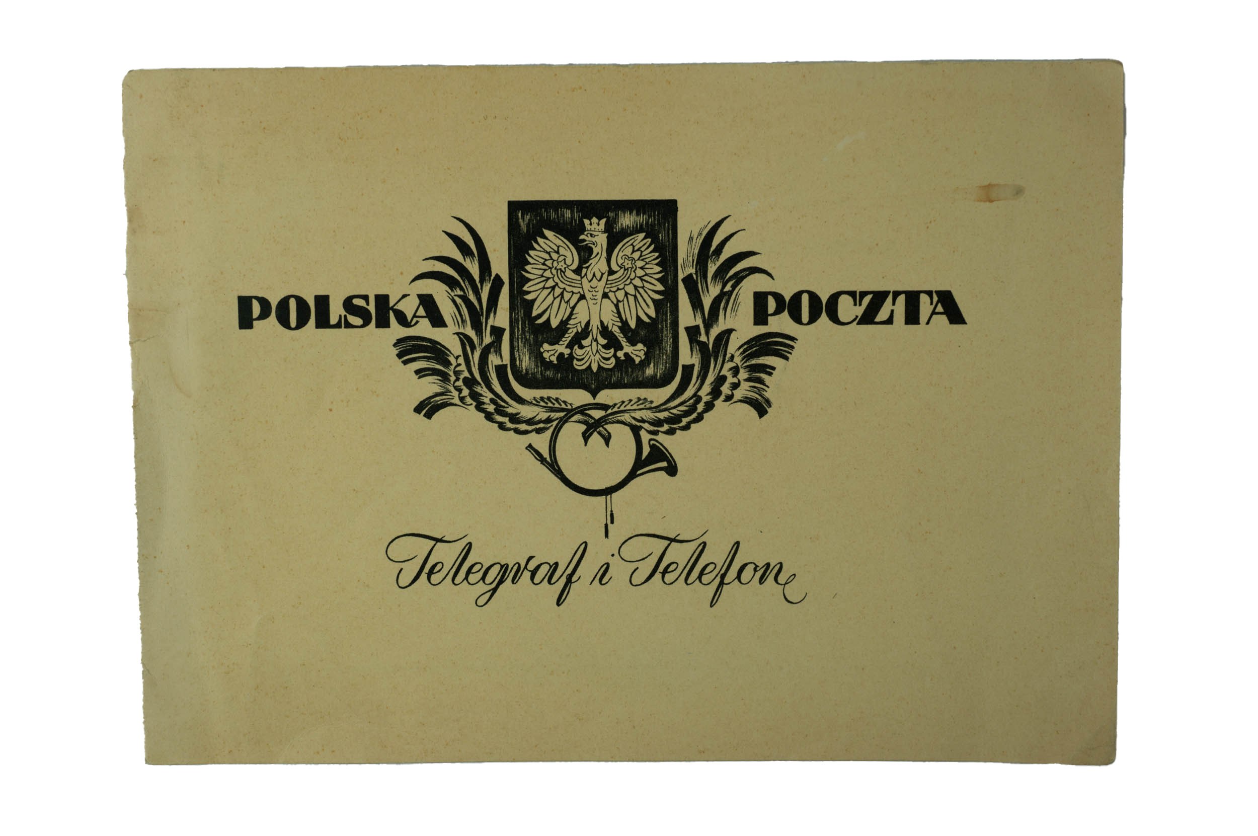 [II RP] Telegram Poczta Polska Telegraf i Telefon, nadany 13.IV.38r ...