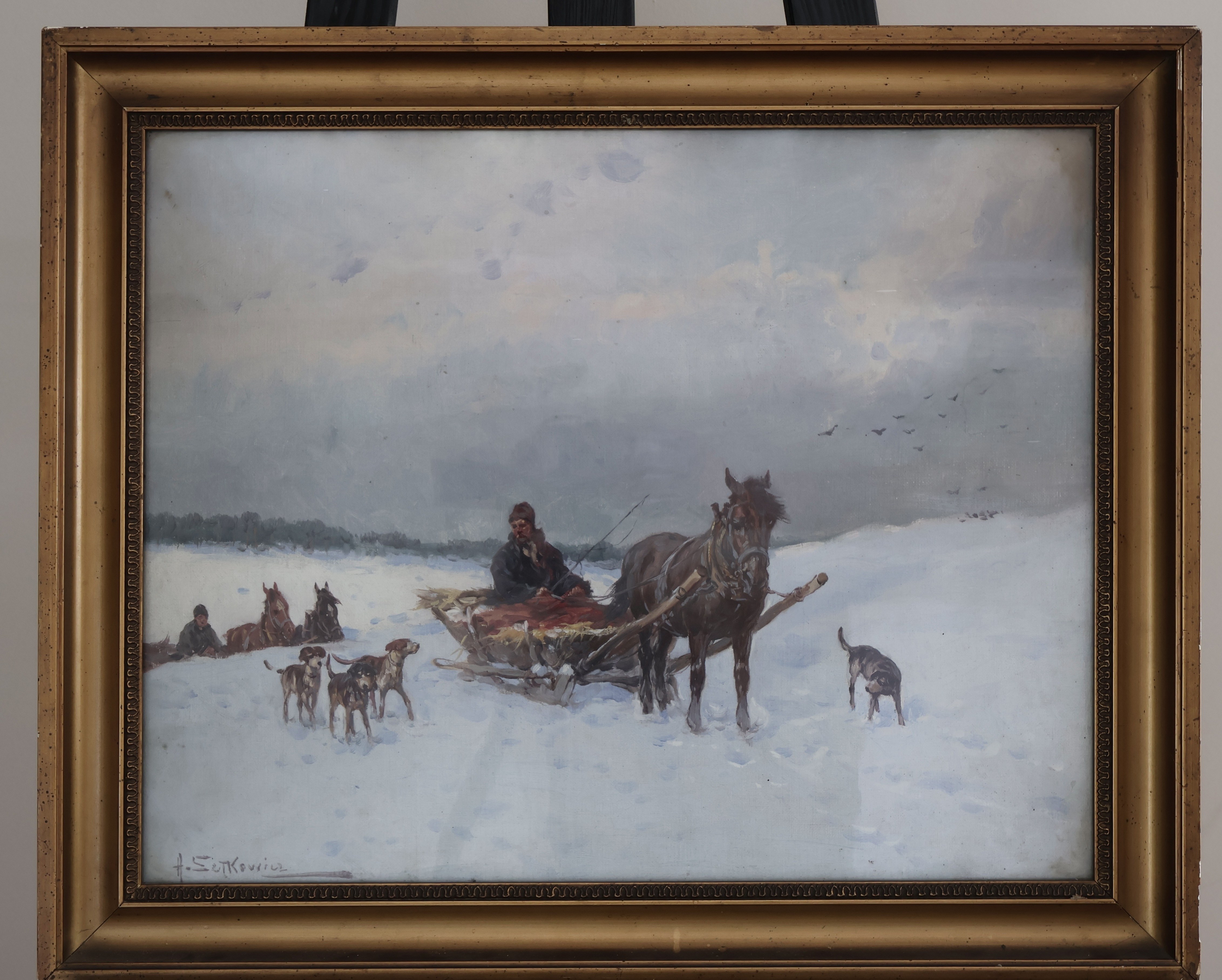 Adam Setkowicz, Sanie - Aukcja internetowa / Licytacja online - Cena ...