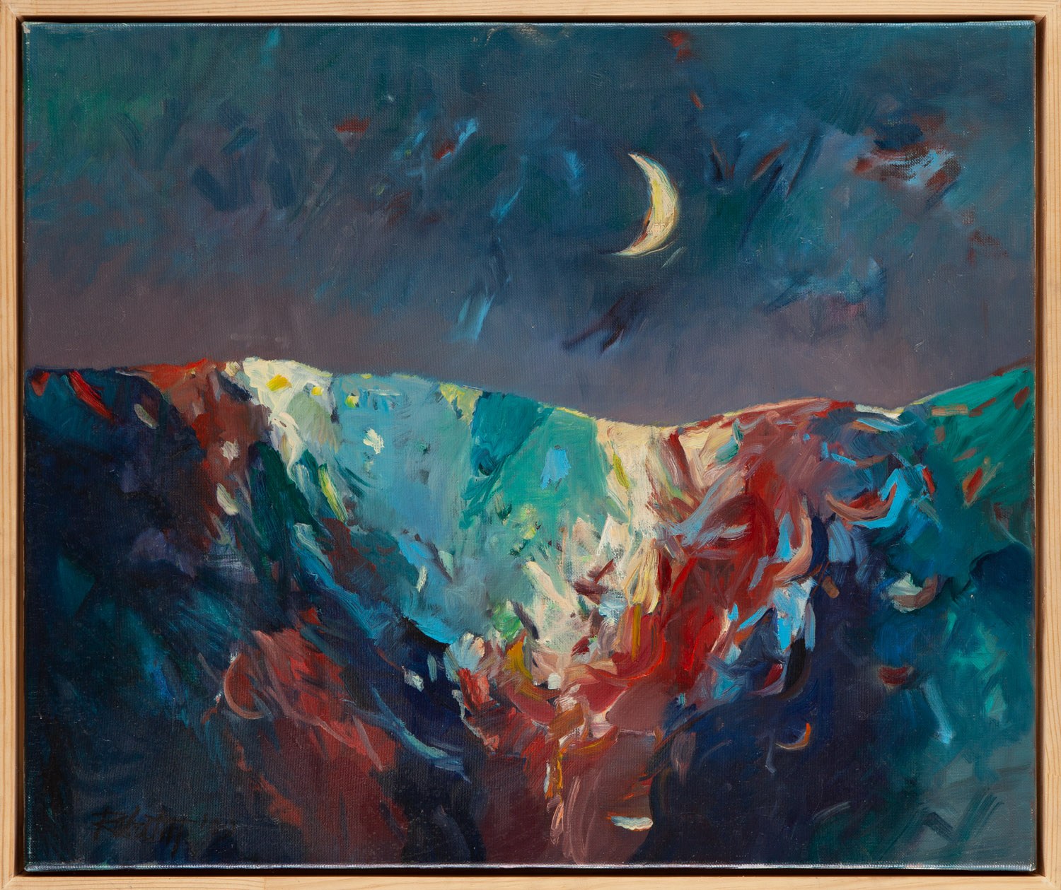 Rudolf RABATIN (XX w. - XXI w.), Noc, 1999 - Aukcja internetowa ...