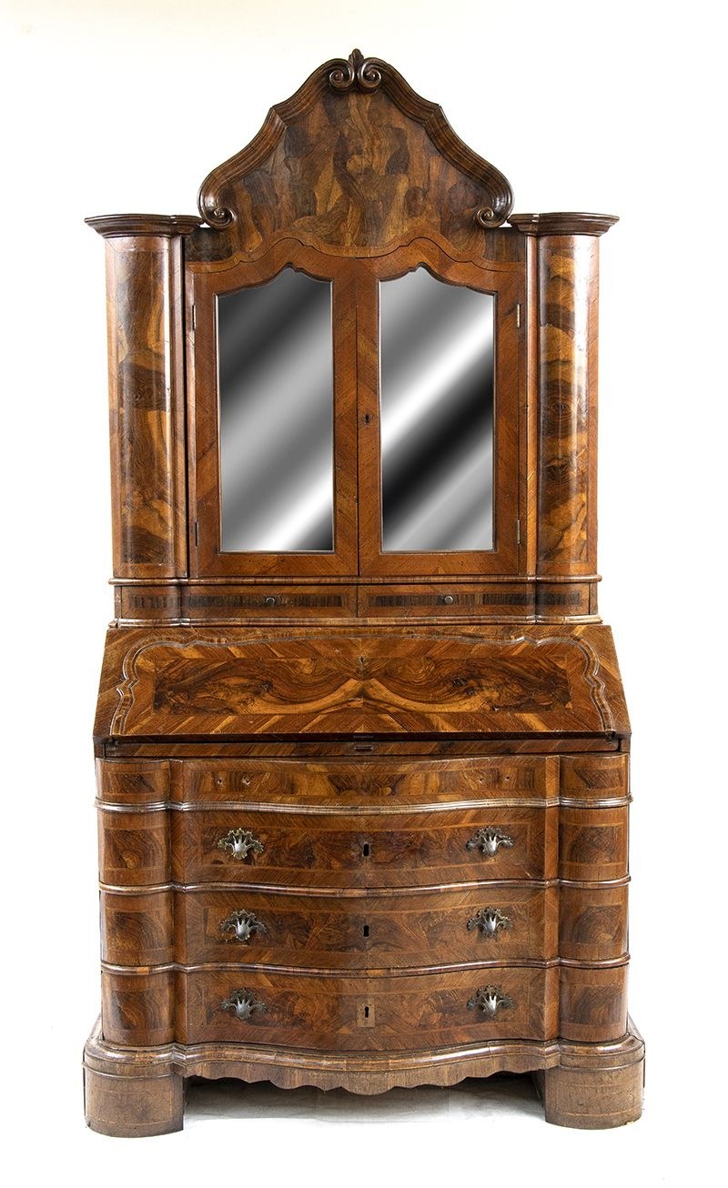 Veronese trumeau - 18th century, provenance Prince Giovanelli, walnut ...