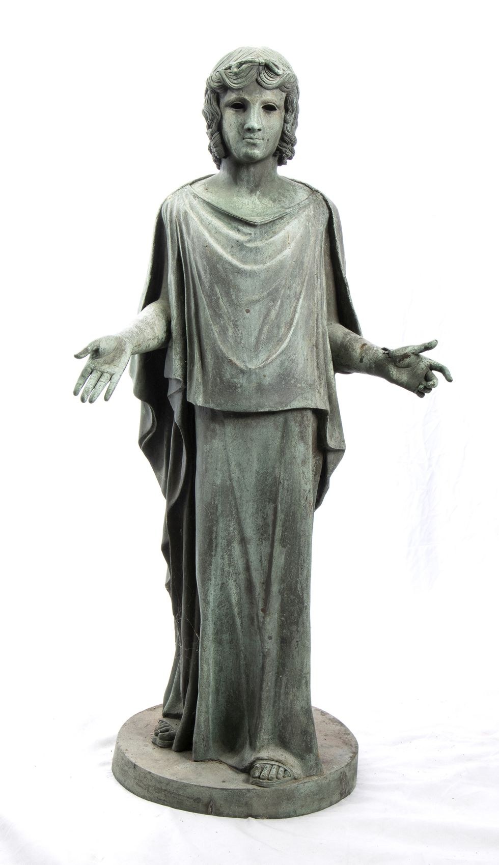Bronze statue - 18th century, copy of an antique statue from the Greco ...