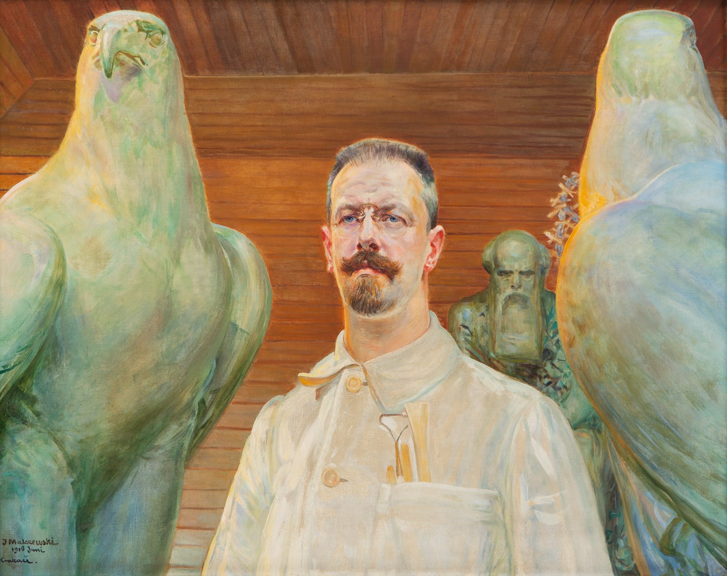 Jacek Malczewski (1854 Radom - 1929 Kraków), Portret rzeźbiarza ...