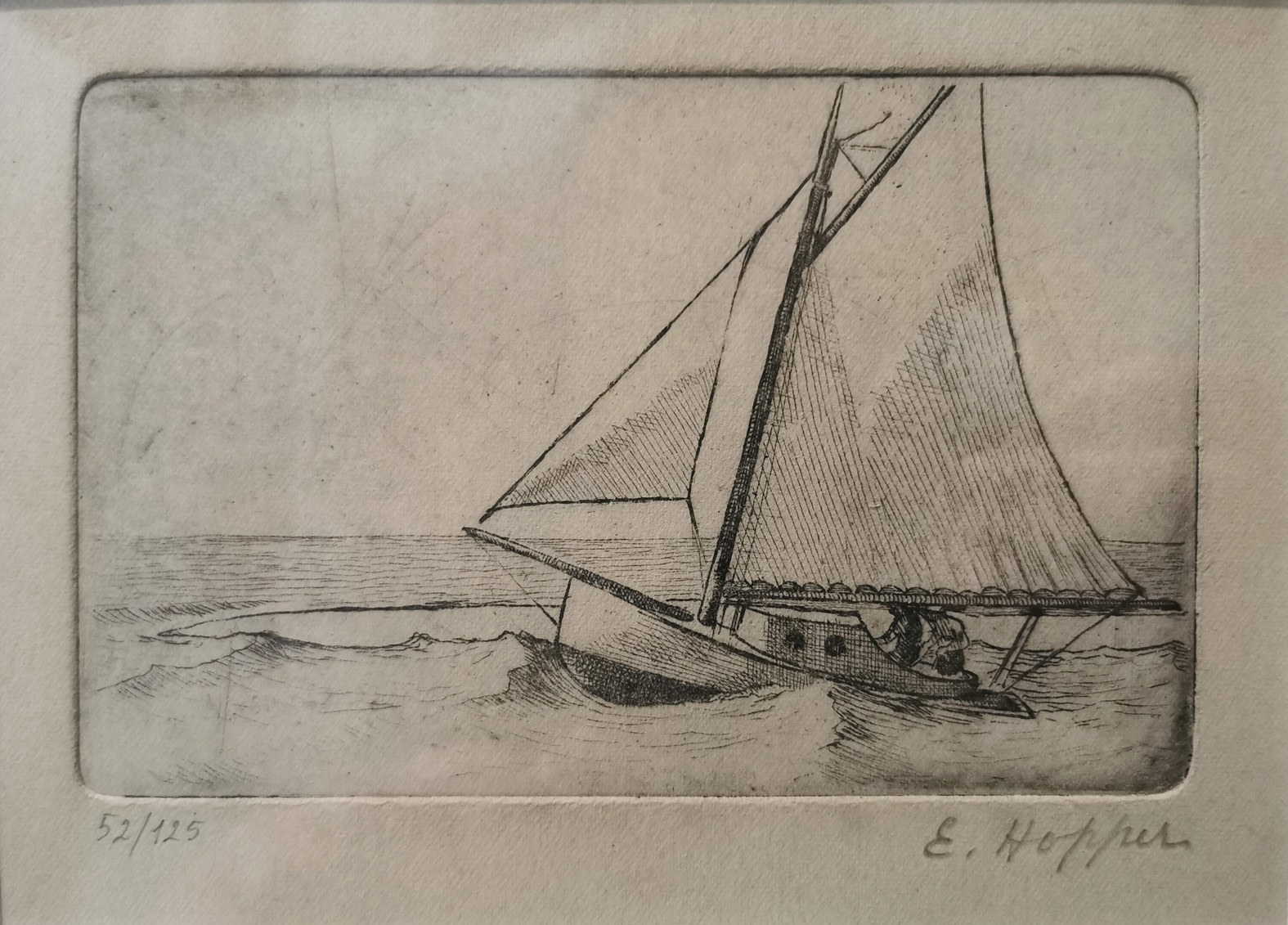Edward Hopper (1882-1967), Żaglówka, 1935 - Aukcja internetowa ...