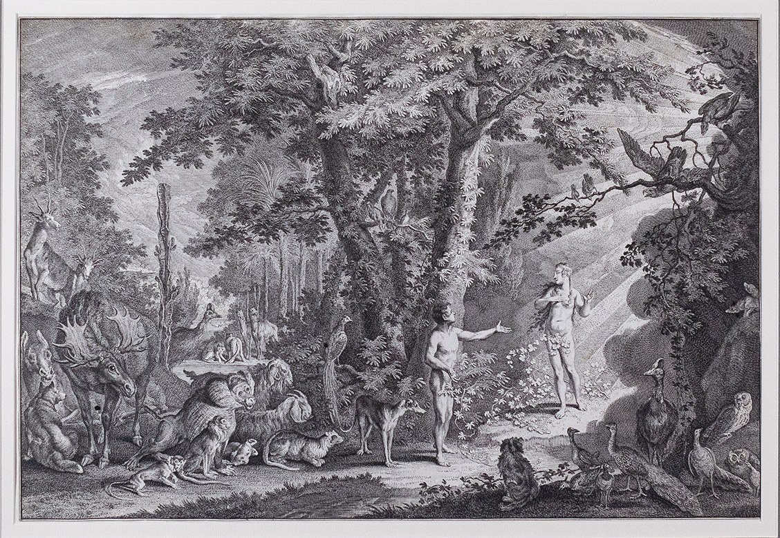 Johann Elias Ridinger (1698 - 1767), Z cyklu: DAS PARADIES ODER DIE ...
