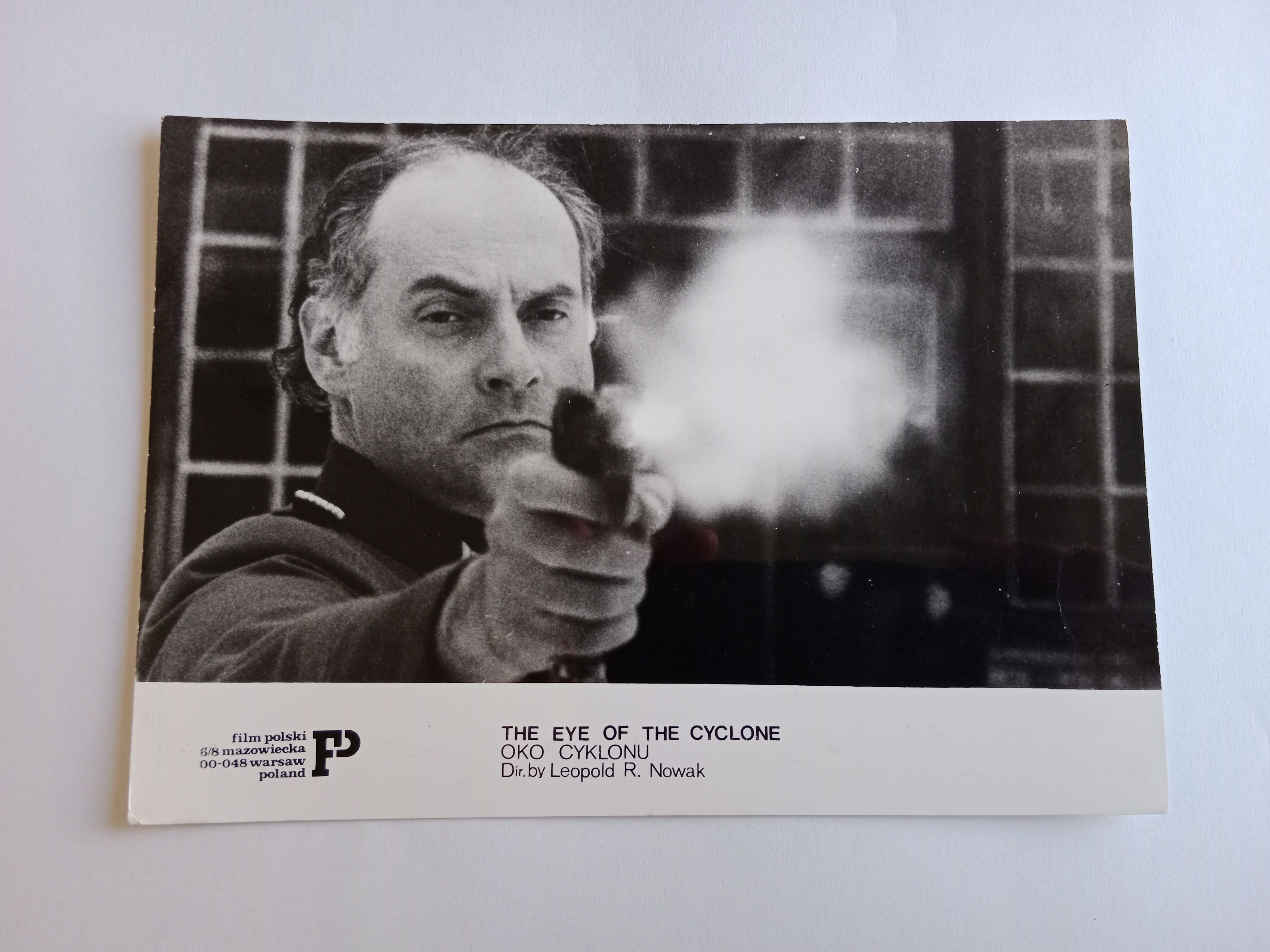ZDJĘCIE PRL FILM POLSKI OKO CYKLONU LEOPOLD NOWAK - Aukcja internetowa ...