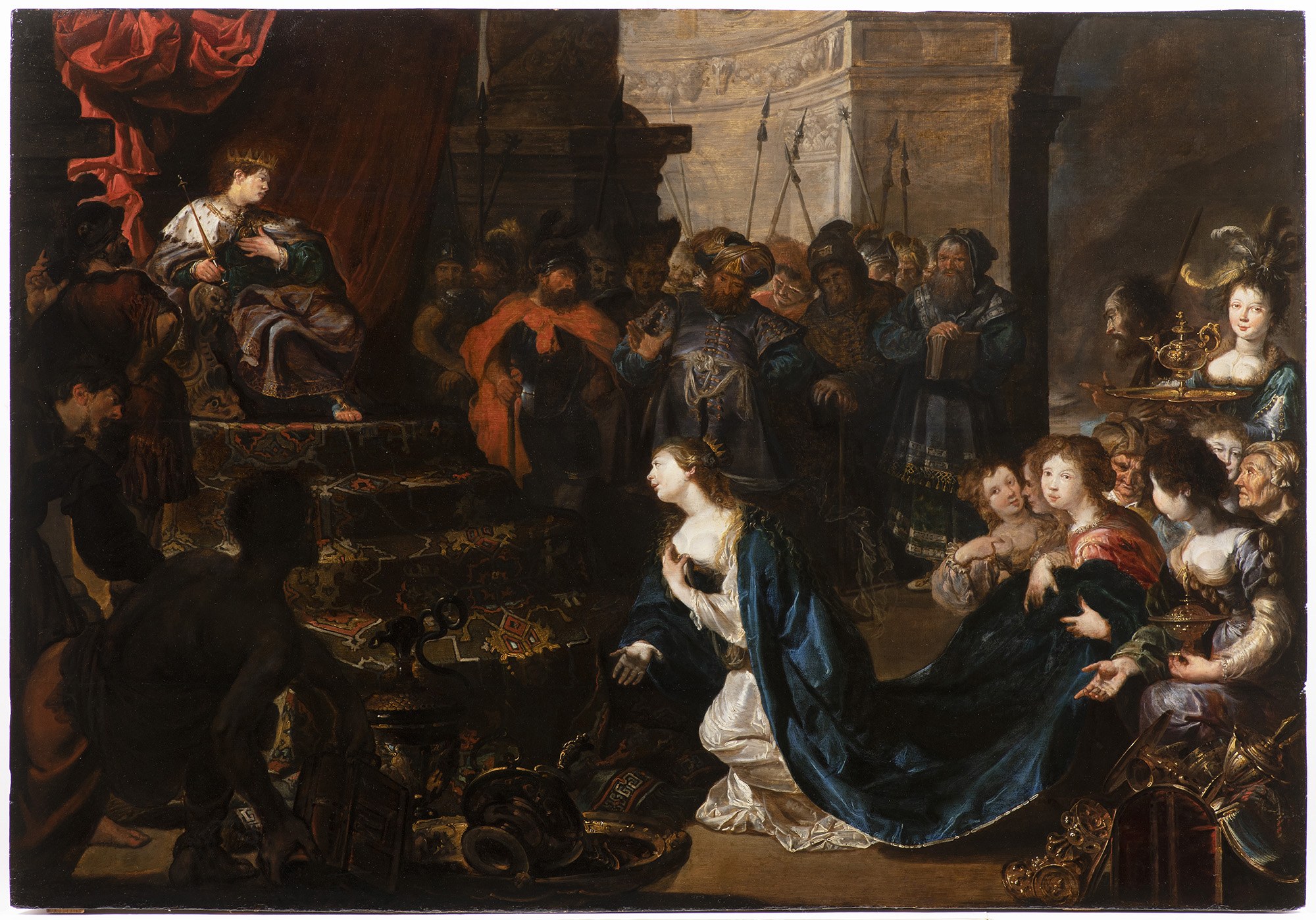 Cornelis de Vos (1584 / 85-1651), The Queen of Sheba Before King ...