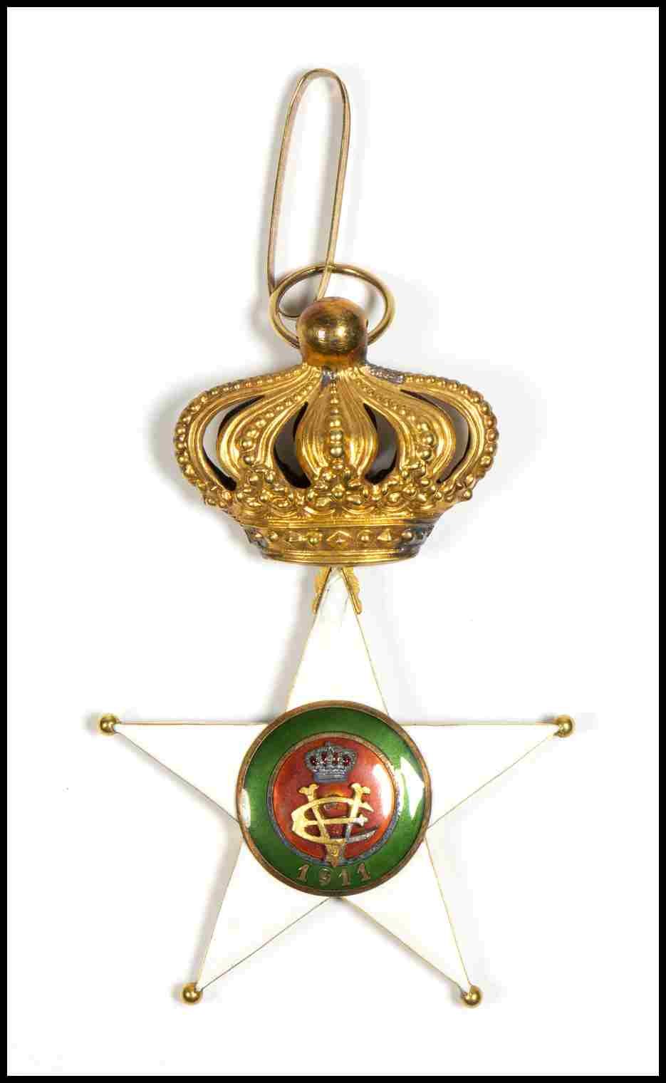 ITALY, Kingdom Order of the Colonial Star, Commander's insignia ...