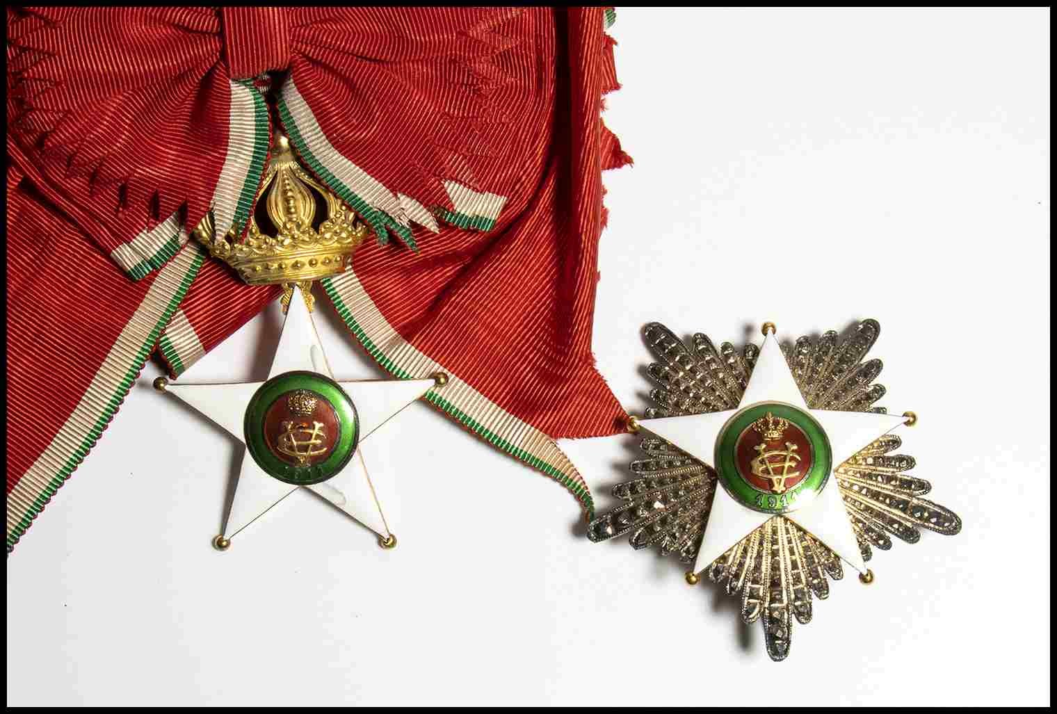 ITALY, Kingdom Order of the Colonial Star, Grand Cross insignia ...