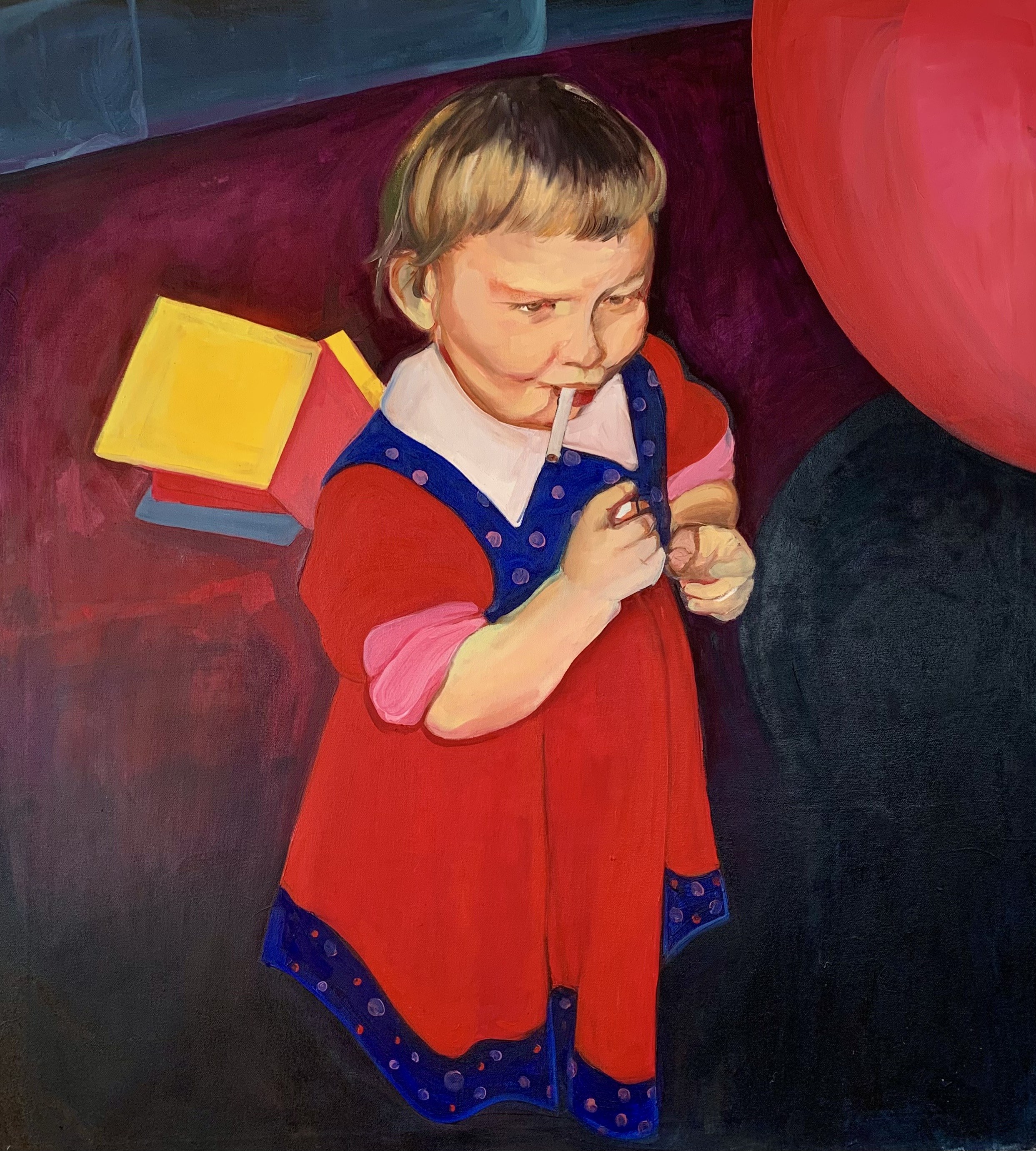 Katarzyna Janiak (ur. 1998), Pierwszy papierosik, 2021 - Aukcja ...