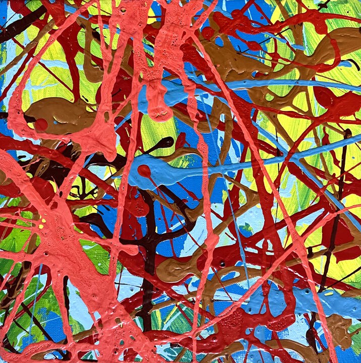 Edward Dwurnik ( 1943 - 2018 ), Abstrakcja 7/25, 2004 - Aukcja internetowa / Licytacja online ...