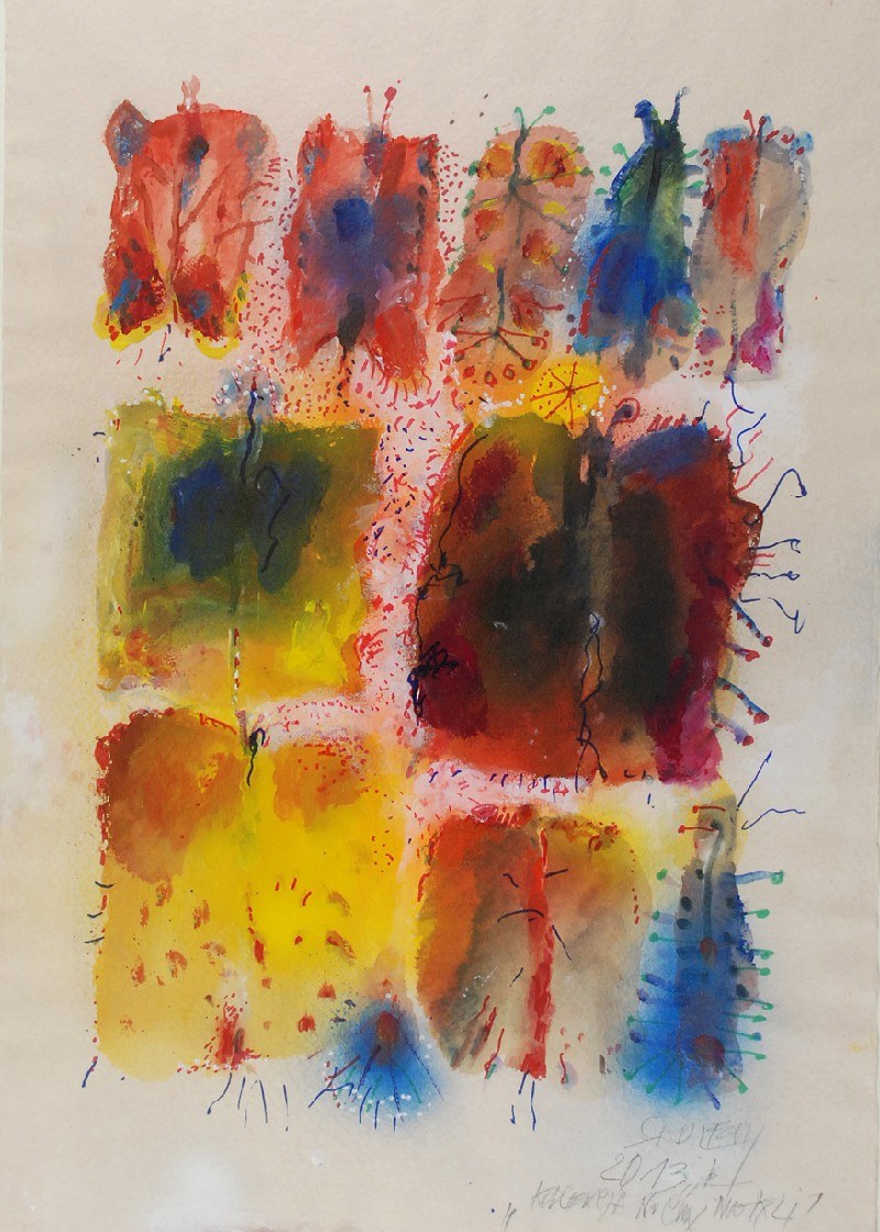 Wojciech SADLEY (ur. 1932), Kolekcja nocnych motyli, 2013 - Aukcja ...