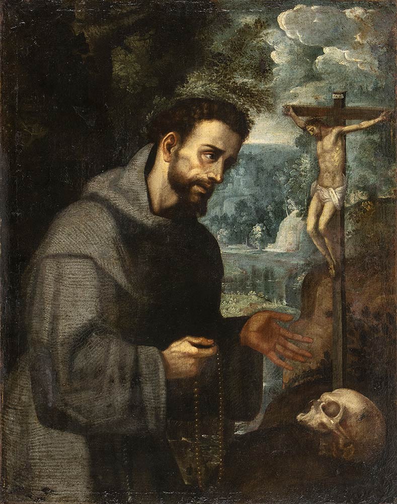 ARTIST ACTIVE IN ROME, SECOND HALF OF 16th CENTURY, Saint Francis ...