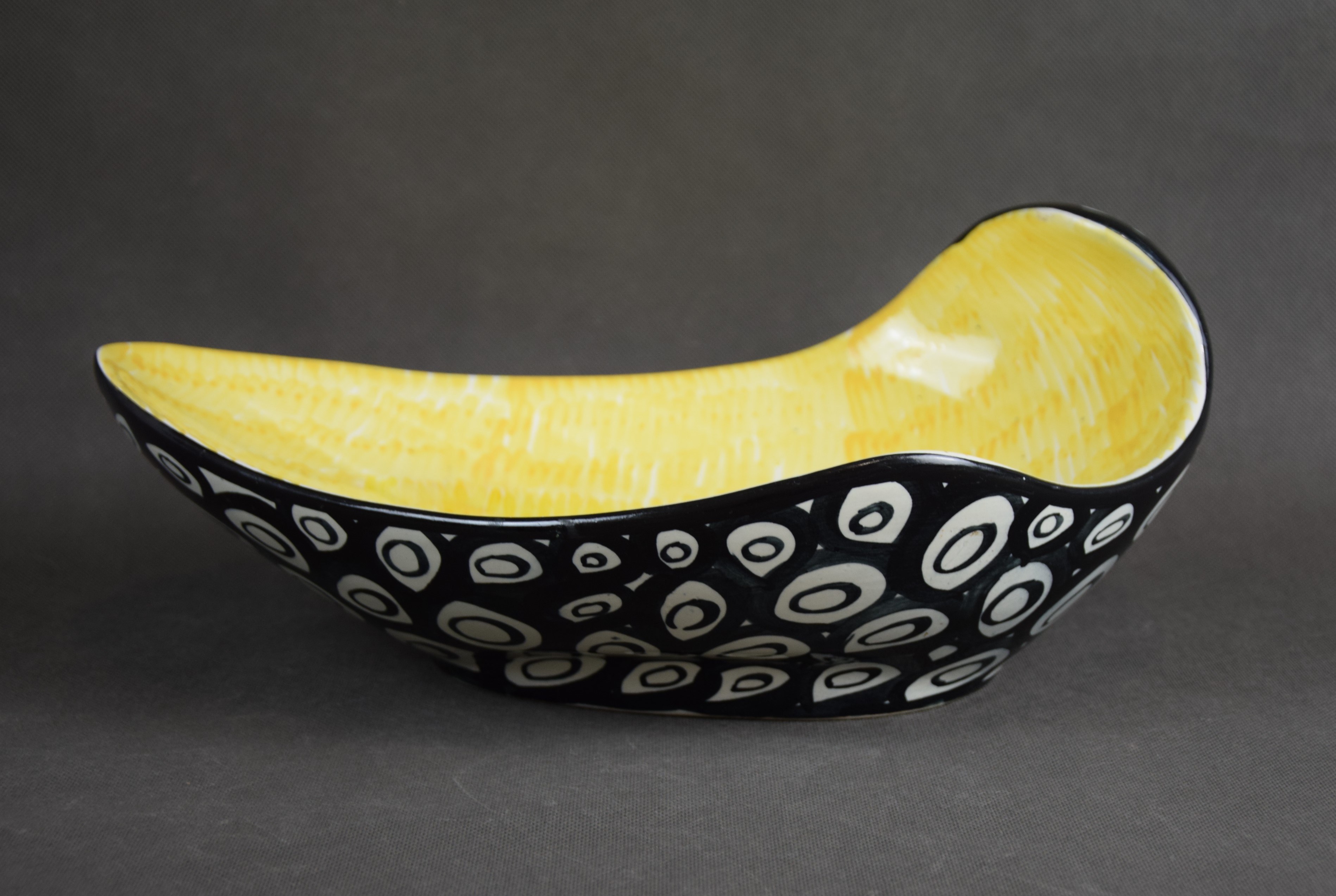 Kosz do owoców (patera) proj. Wit Płażewski, ZF Włocławek, lata 50-te ...