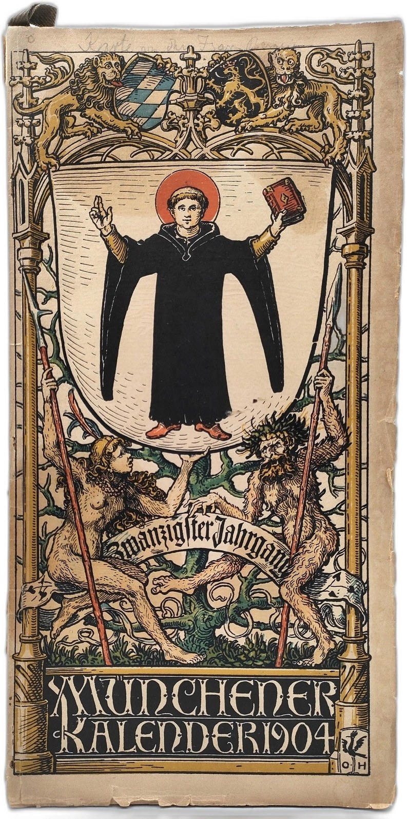 Otto Hupp - Kalendarz Monachijski - Munchner Kalender 1904 - HERALDYKA ...